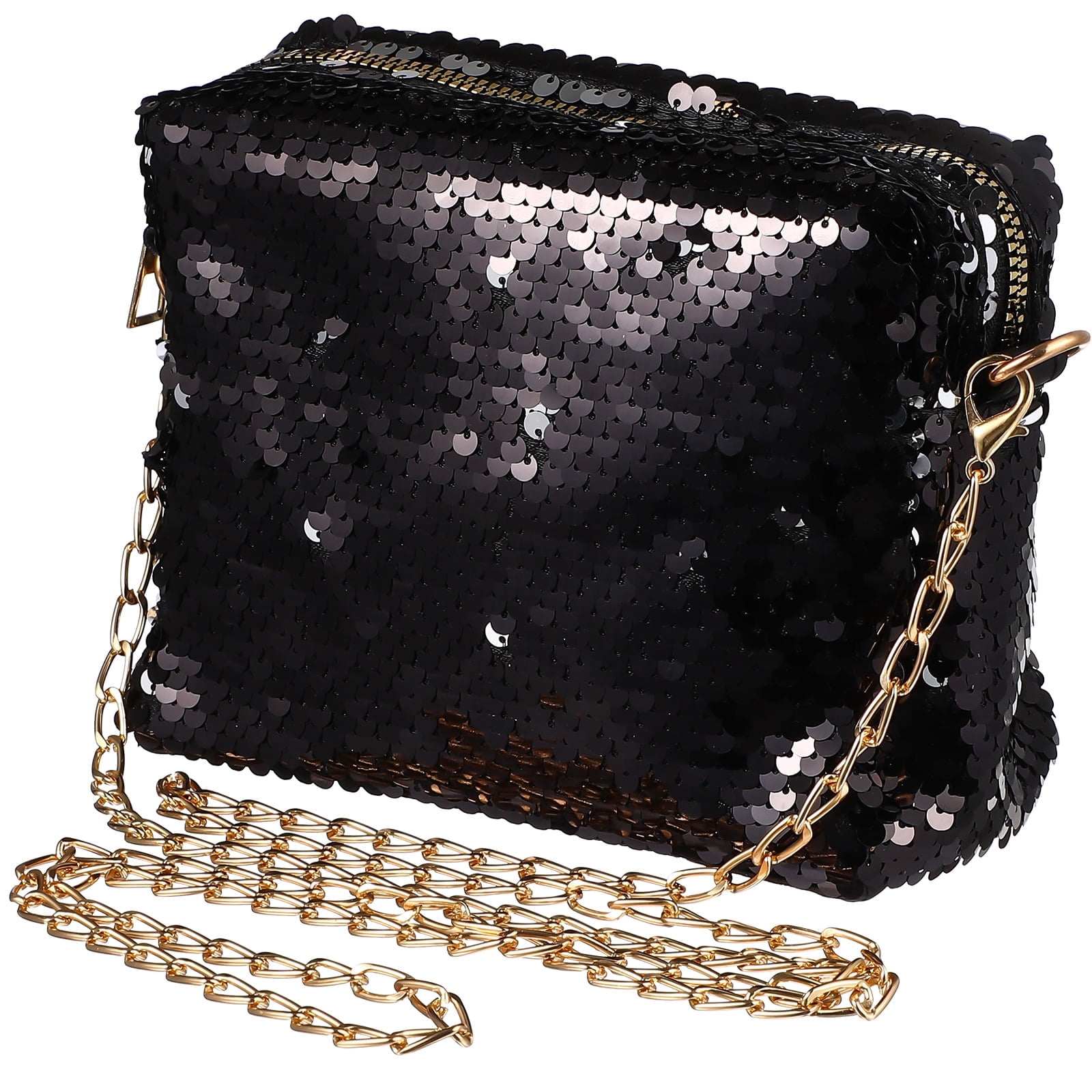 Narrster Fashion Sparkly Sequin Handbag Lady Party Evening Clutch ...