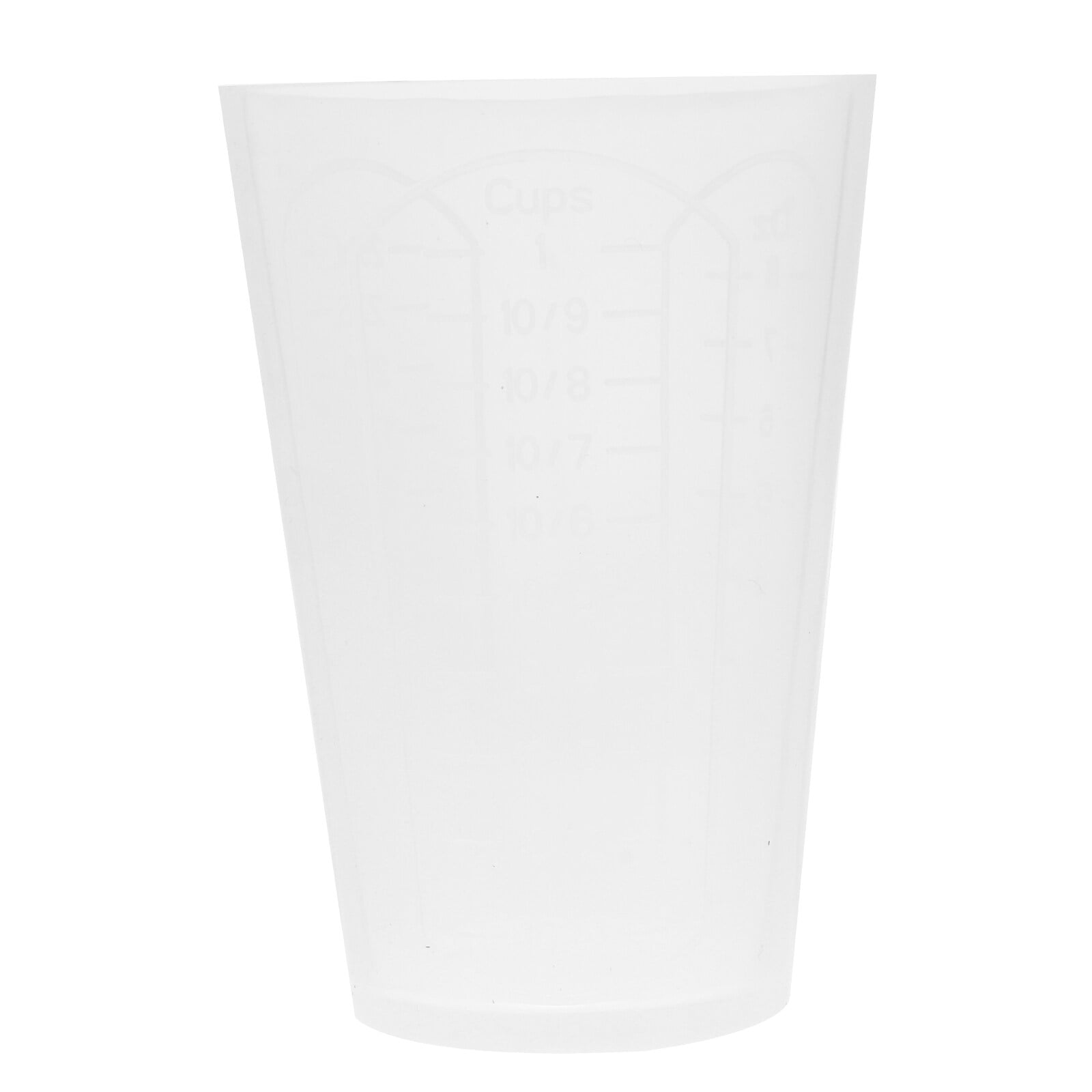 Narrster Silicone Measuring Cup Triangle Shape Graduated Cup DIY Epoxy ...