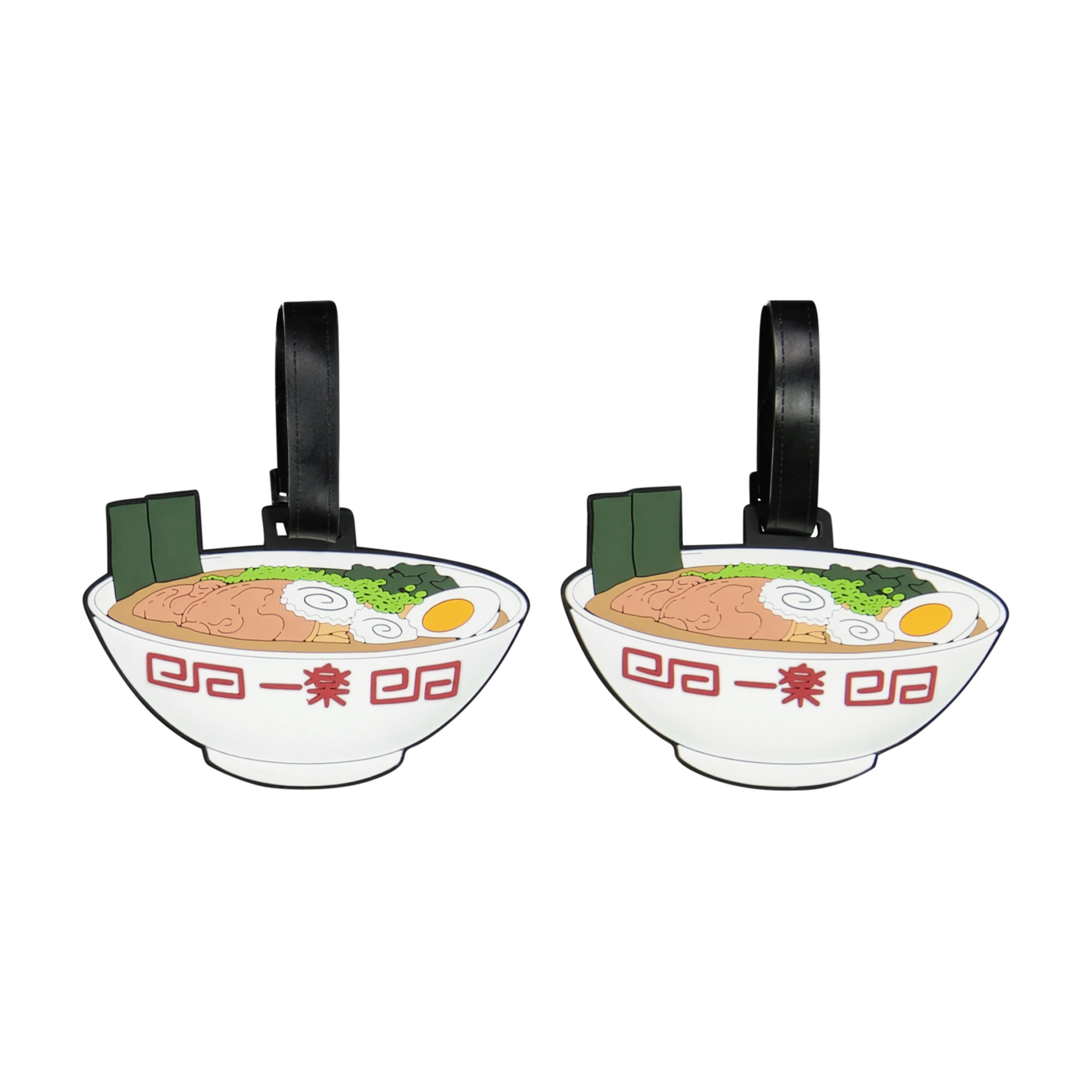 Naruto 2-Piece Suitcase ID Tag Set with Adjustable Straps, Ichiraku ...