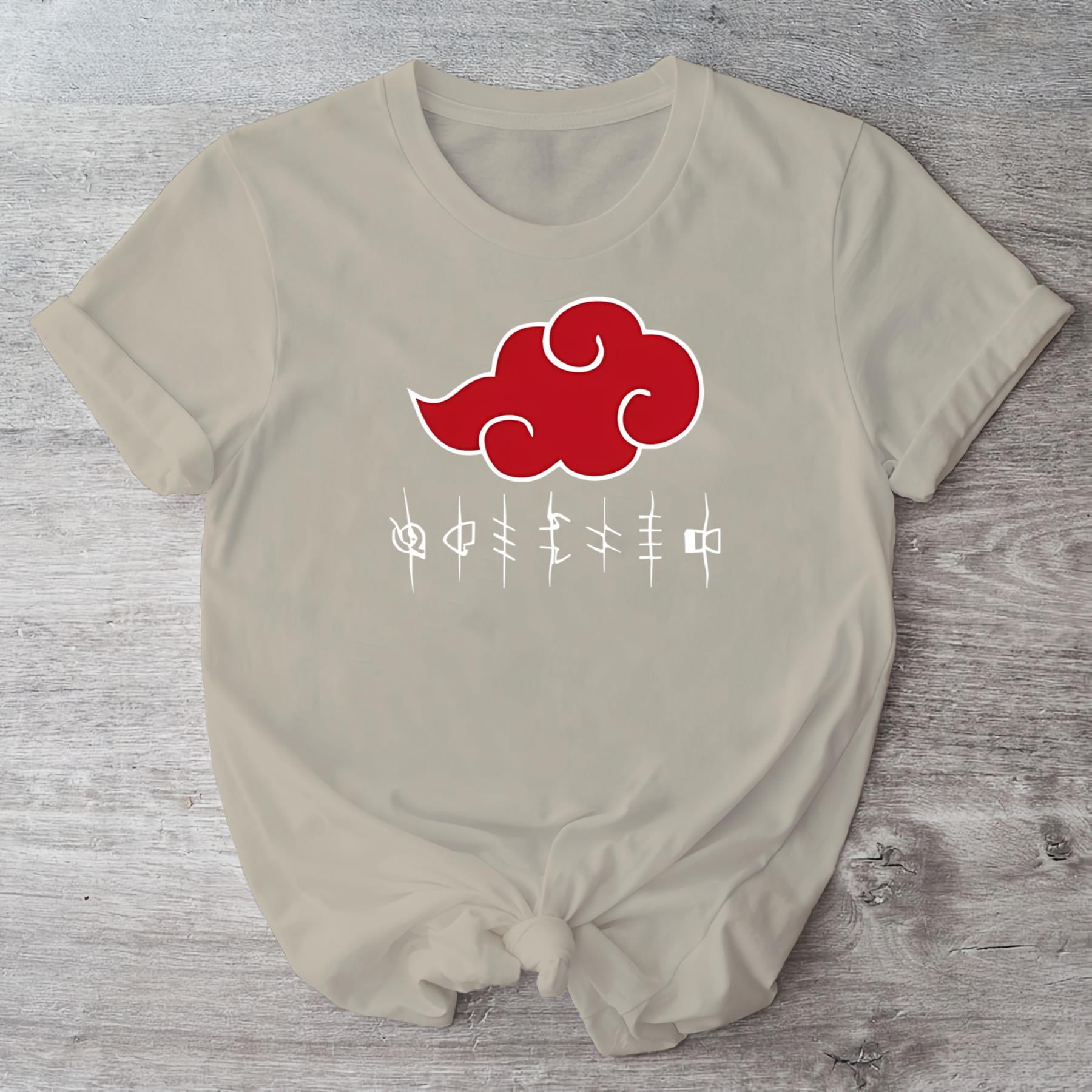 Naruto Akatsuki Cloud Pattern T-Shirt (Colors Available)-TH18417 ...