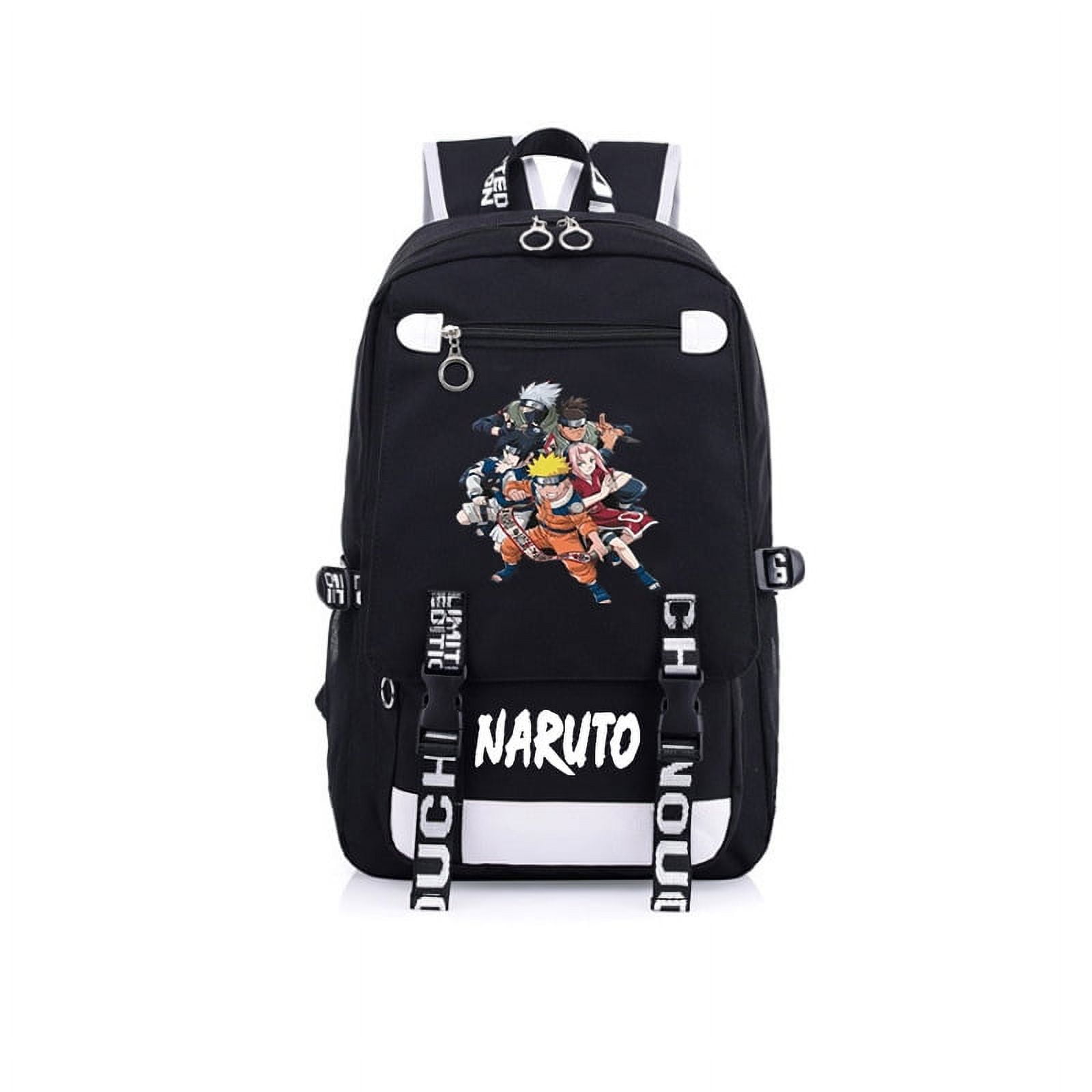 Naruto Akatsuki Kakashi Itachi Daypack Anime School Bag Japaneses Manga ...