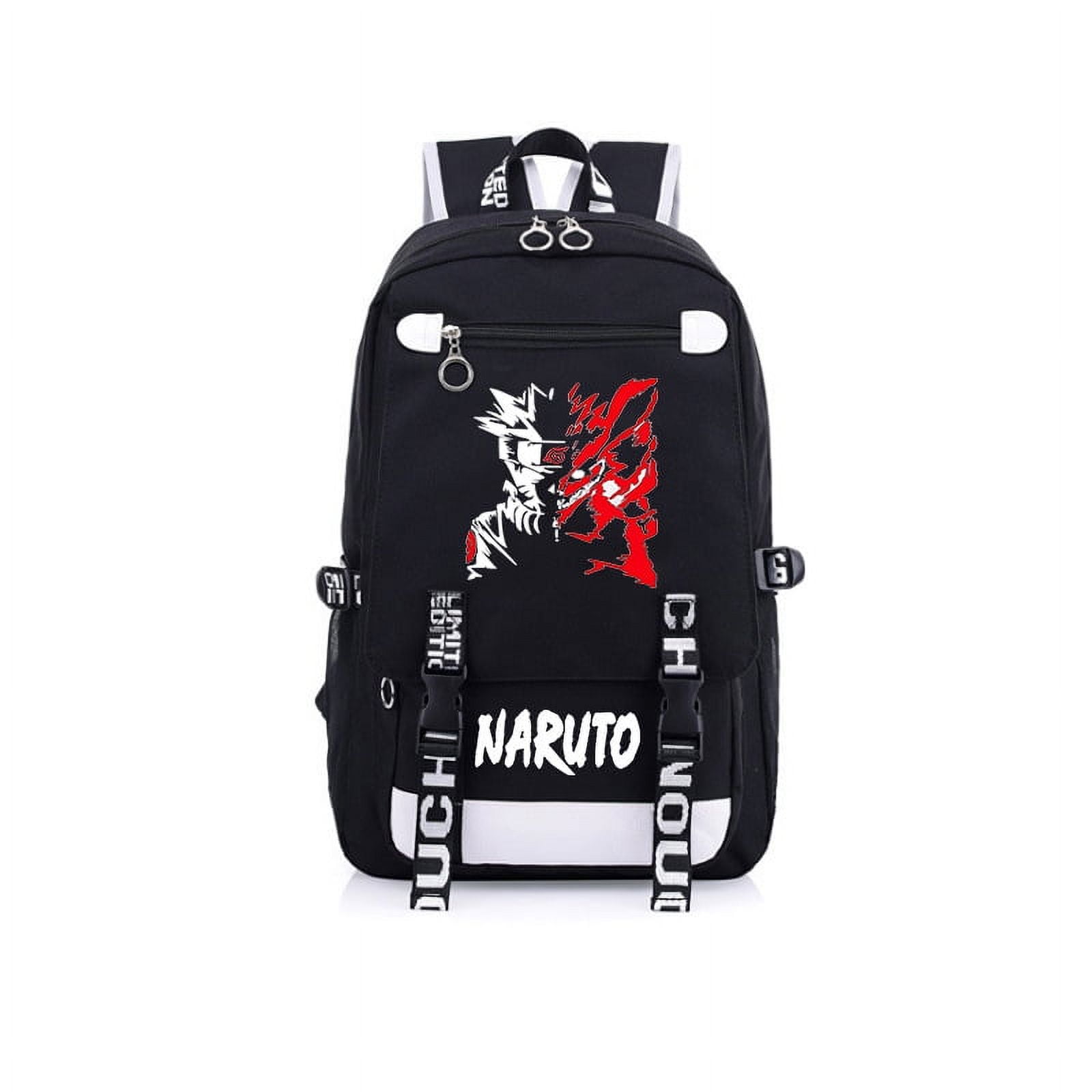Naruto Akatsuki Kakashi Itachi Daypack Anime School Bag Japaneses Manga ...