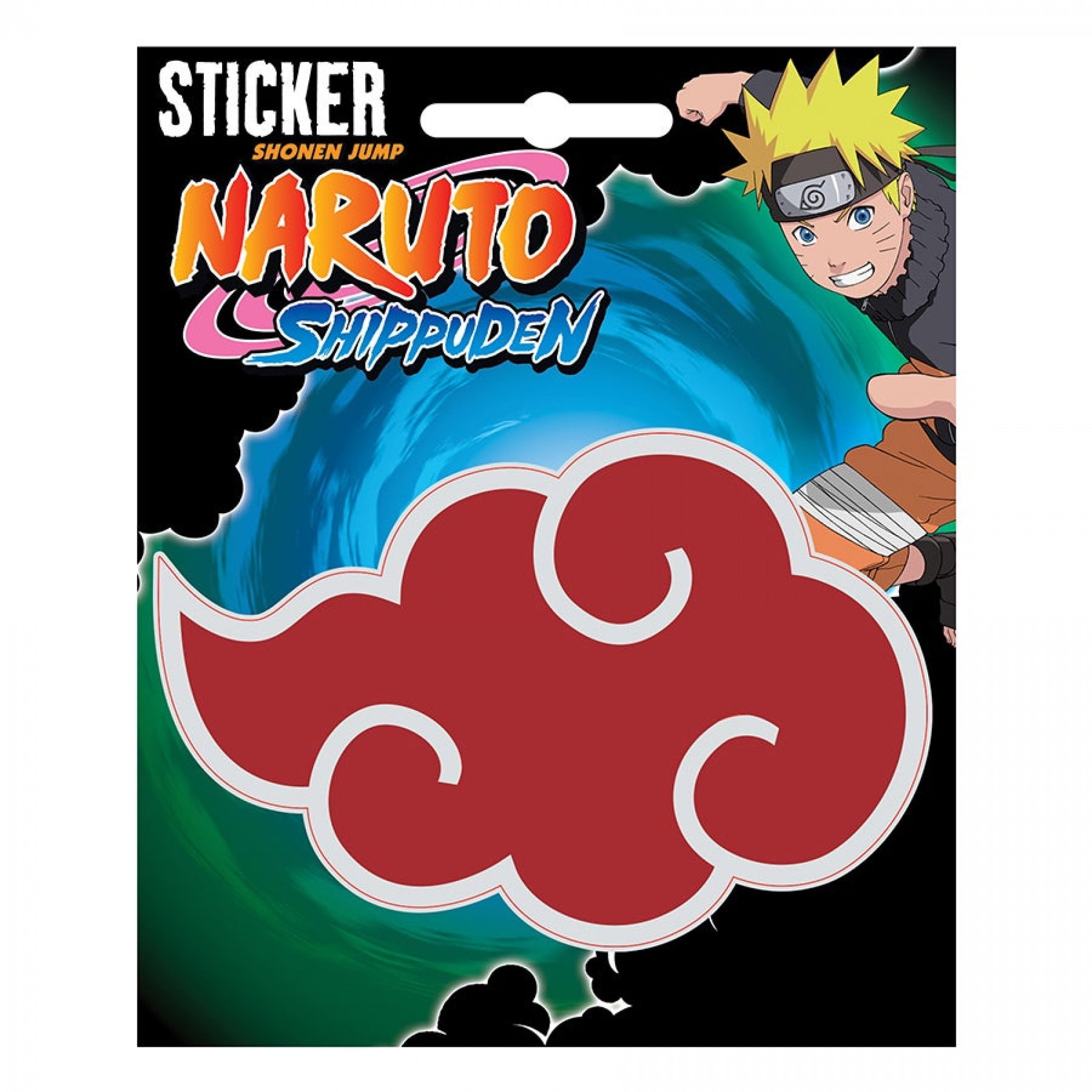 Naruto Akatsuki Symbol Sticker - Walmart.com