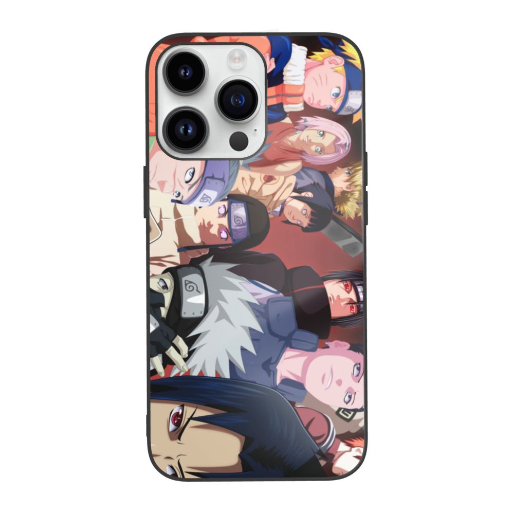 Naruto And Sasuke Phone Case for iPhone 14 Plus Pro Max / iPhone 13 ...