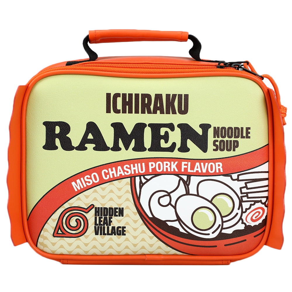 Naruto Anime Cartoon Ichiraku Instant Ramen Insulated Lunch Box ...