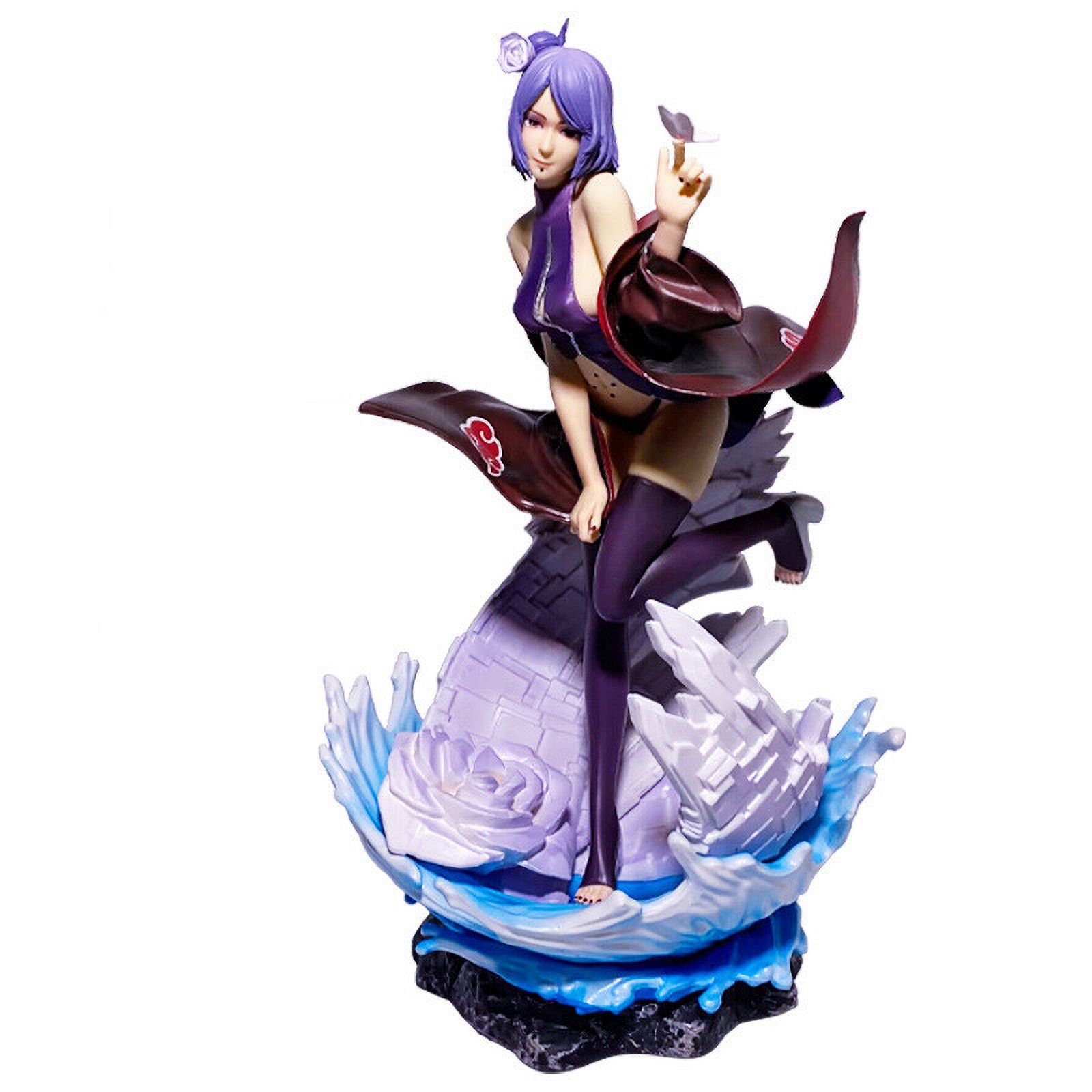 Naruto Anime Figure Konan Akatsuki Statue Pvc Action Figurine Hoom ...