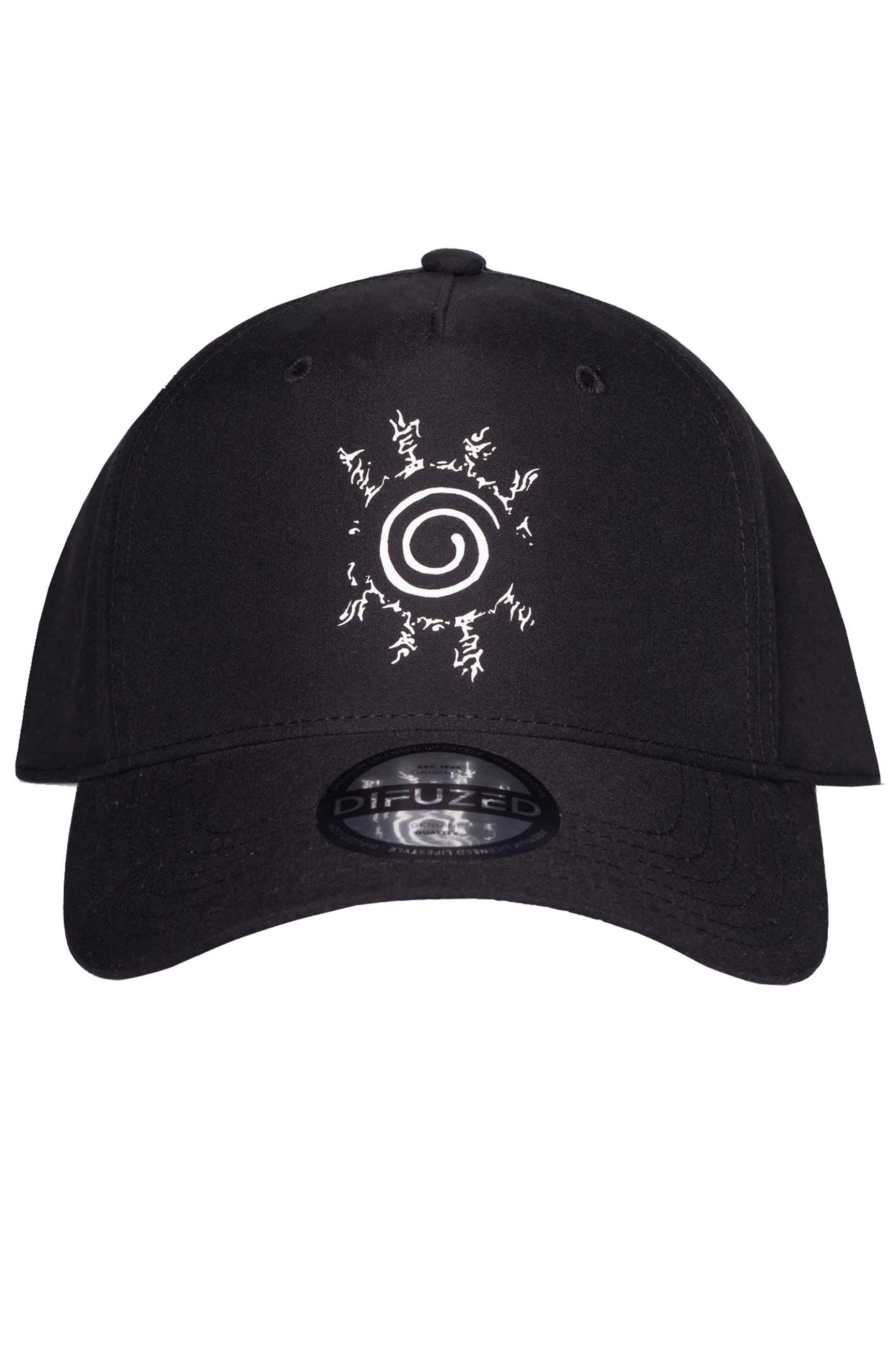 Naruto Baseball Cap Shippuden Logo new Official Black Strapback ...