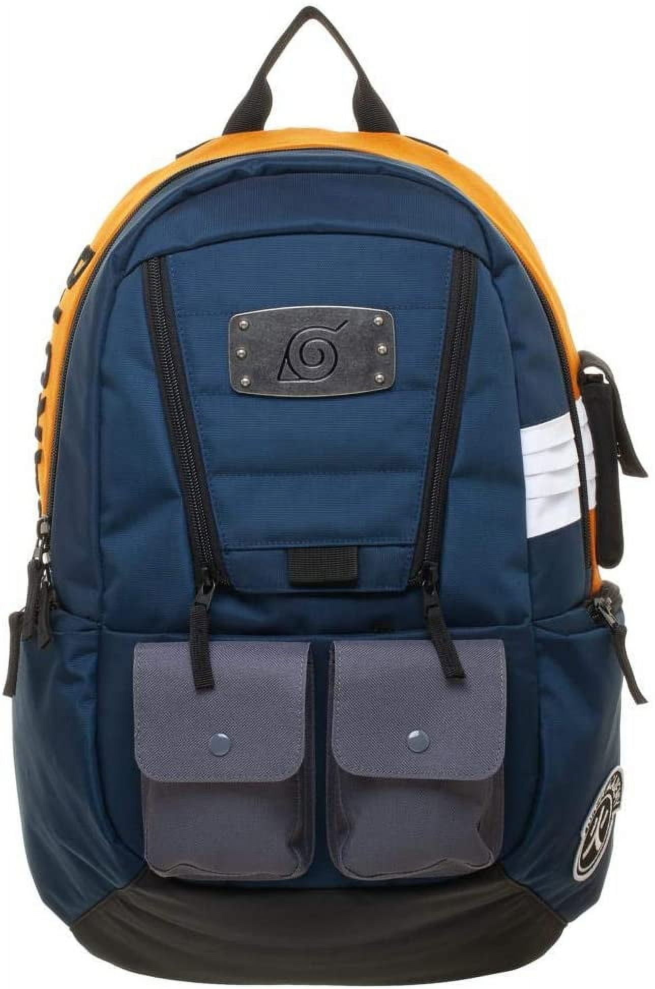 Naruto Blue Leaf Village Premium Backpack - Walmart.com