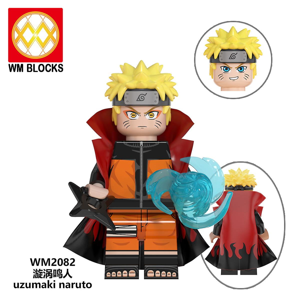 Naruto Building Block Minifigure Uzumaki Naruto Namikaze Minato Haruno ...