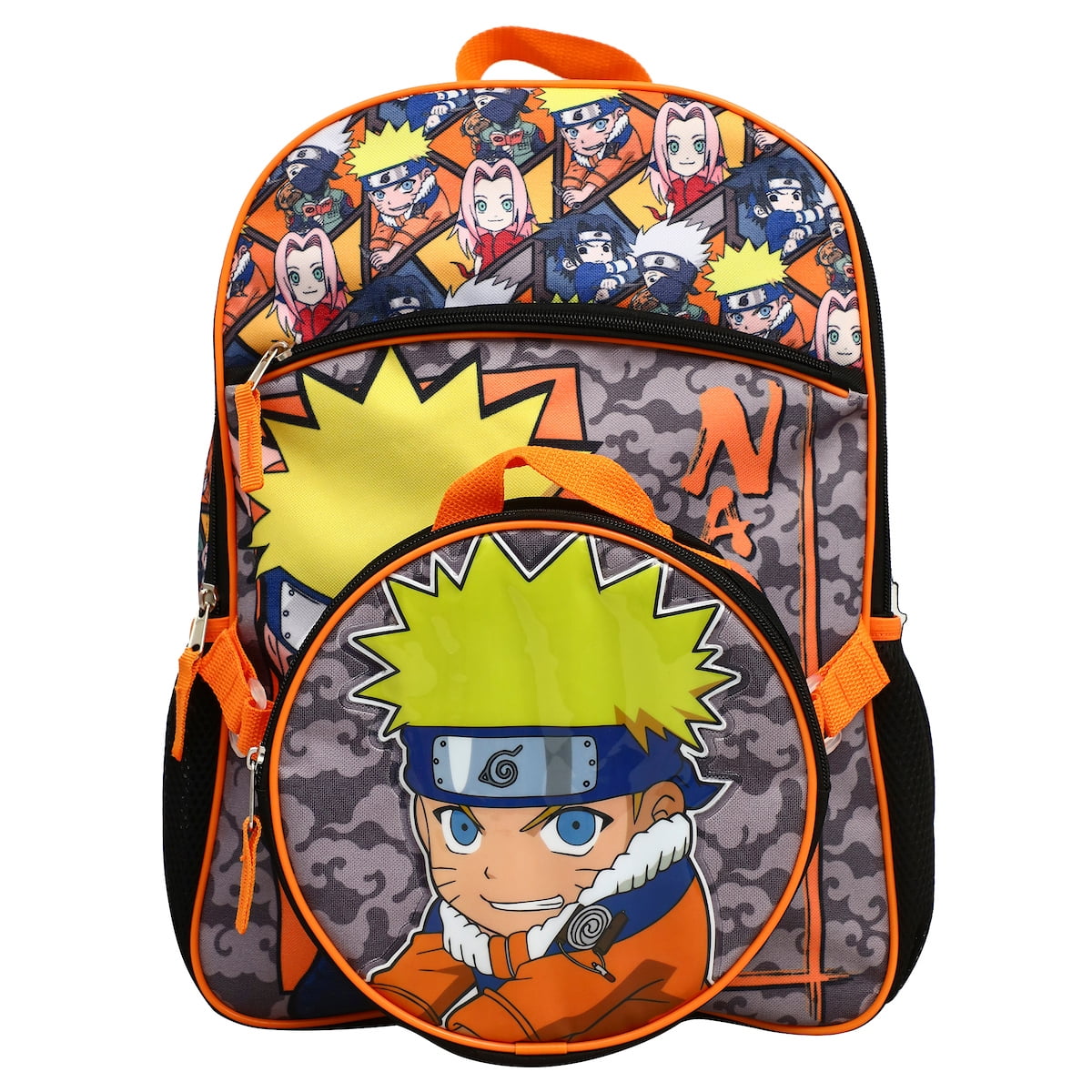 Naruto Anime Characters Youth Backpack & Lunchbox Set - Walmart.com