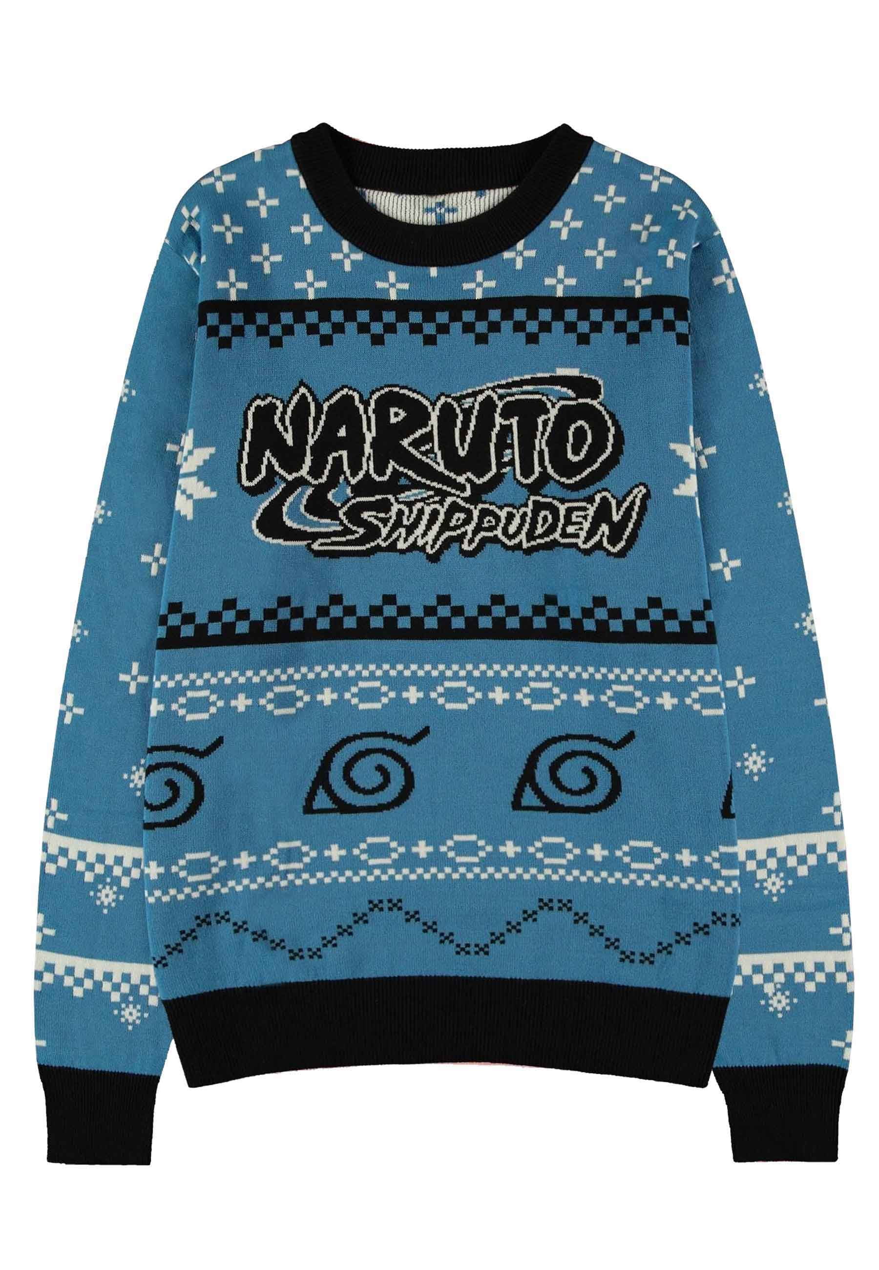 Naruto Christmas Jumper Classic Logo new Official Unisex Blue - Walmart.com