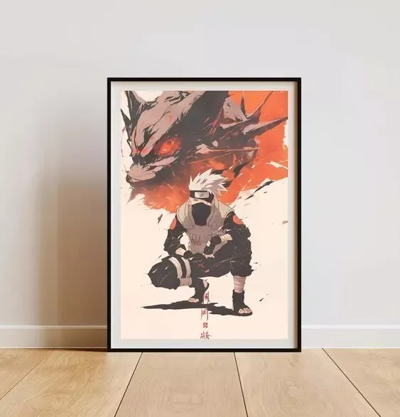 Naruto - Design Posters On The Famous Character Kakashi Hatake 2 NO ...