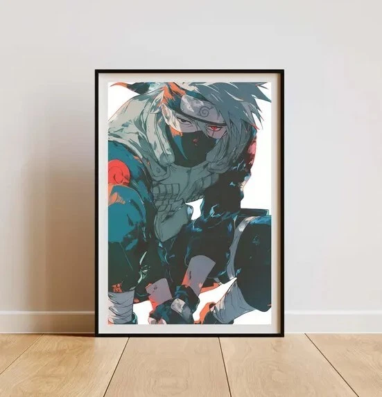 Naruto - Design Posters On The Famous Character Kakashi Hatake 4 NO ...