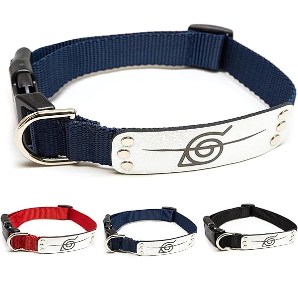 Naruto Dog Collar for Large Dogs, Medium, XS/Small Puppy Collars ...