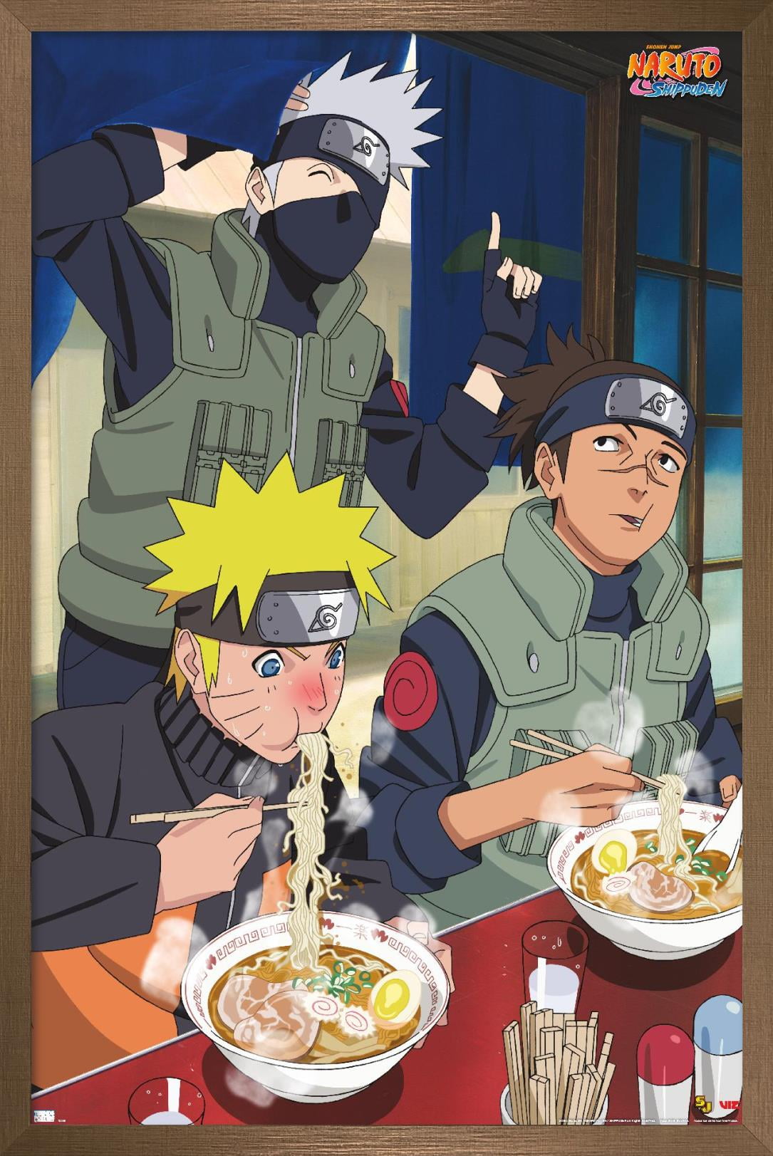 Naruto - Food Wall Poster, 22.375" x 34", Framed - Walmart.com