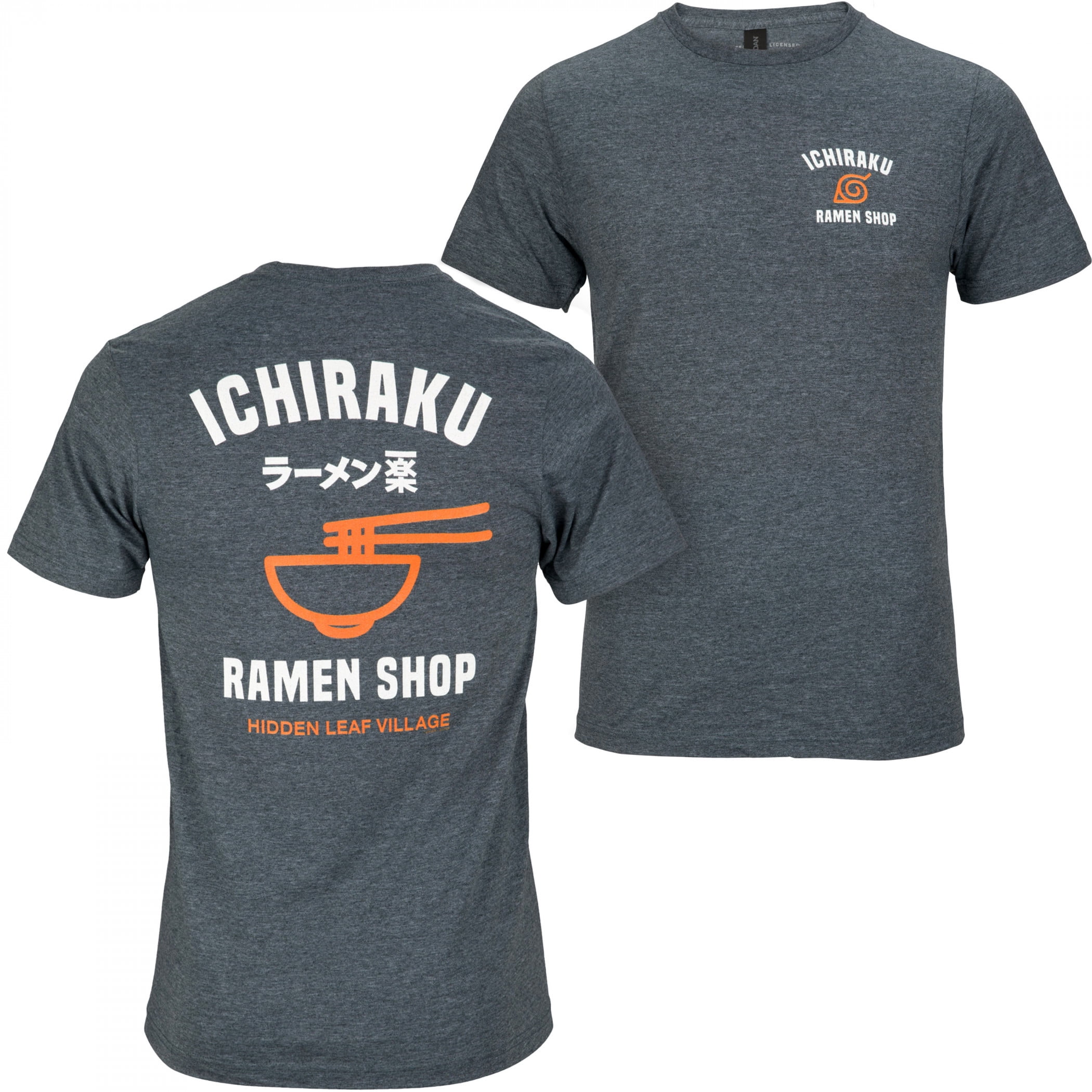 Naruto Ichiraku Ramen Shop Front/Back T-Shirt-Medium - Walmart.com