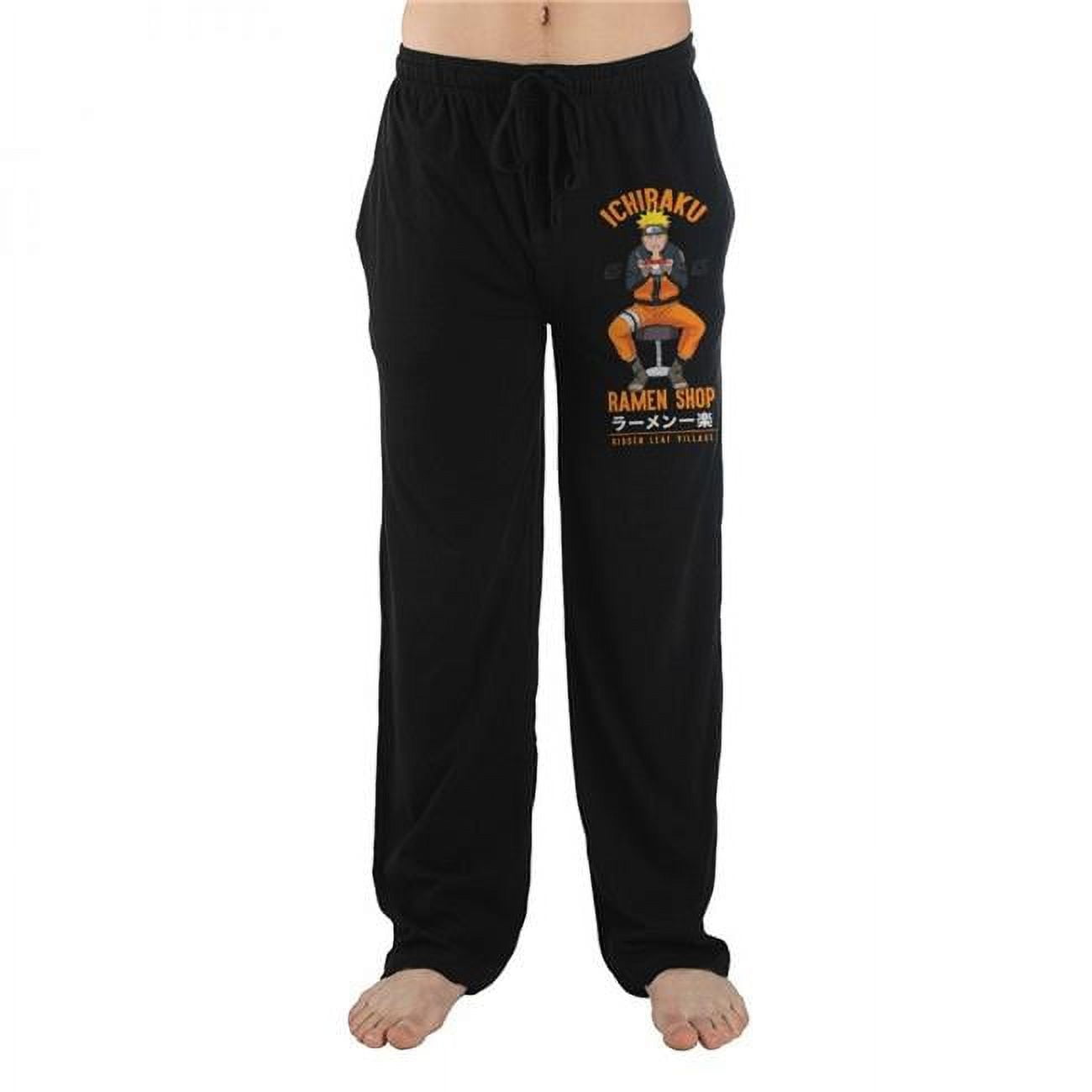 Naruto Ichiraku Ramen Shop Pajama Sleep Pants-XLarge (40-42) - Walmart.com