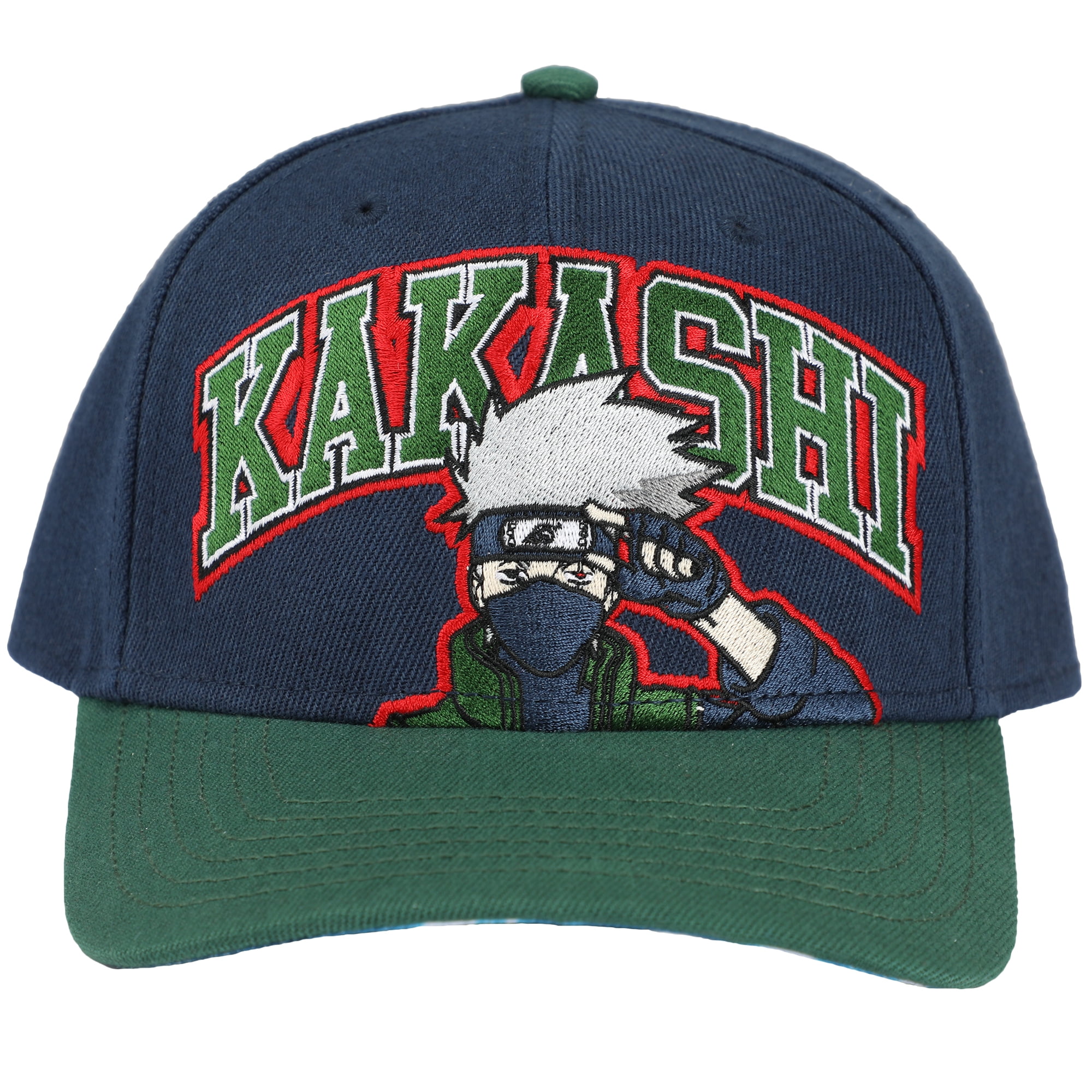 Naruto Kakashi Anime-Featured Snapback Cap for Men - Walmart.com