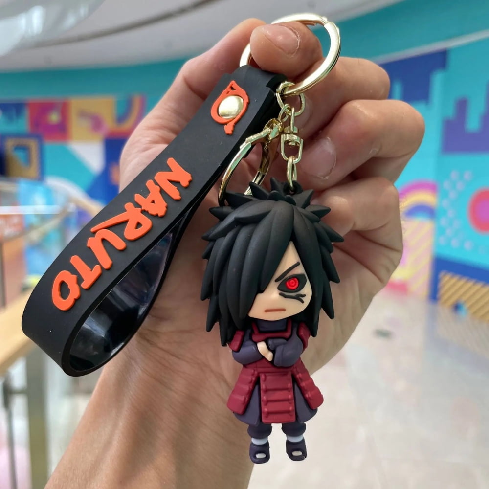 Naruto Keychain Anime Figure Haruno Sakura Hatake Kakashi Gaara Uzumaki ...