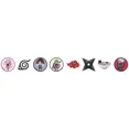 Naruto Manga Anime Tv Series Kids Birthday Party Favor Iron-On Patches ...