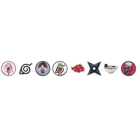 Naruto Manga Anime Tv Series Kids Birthday Party Favor Iron-On Patches ...