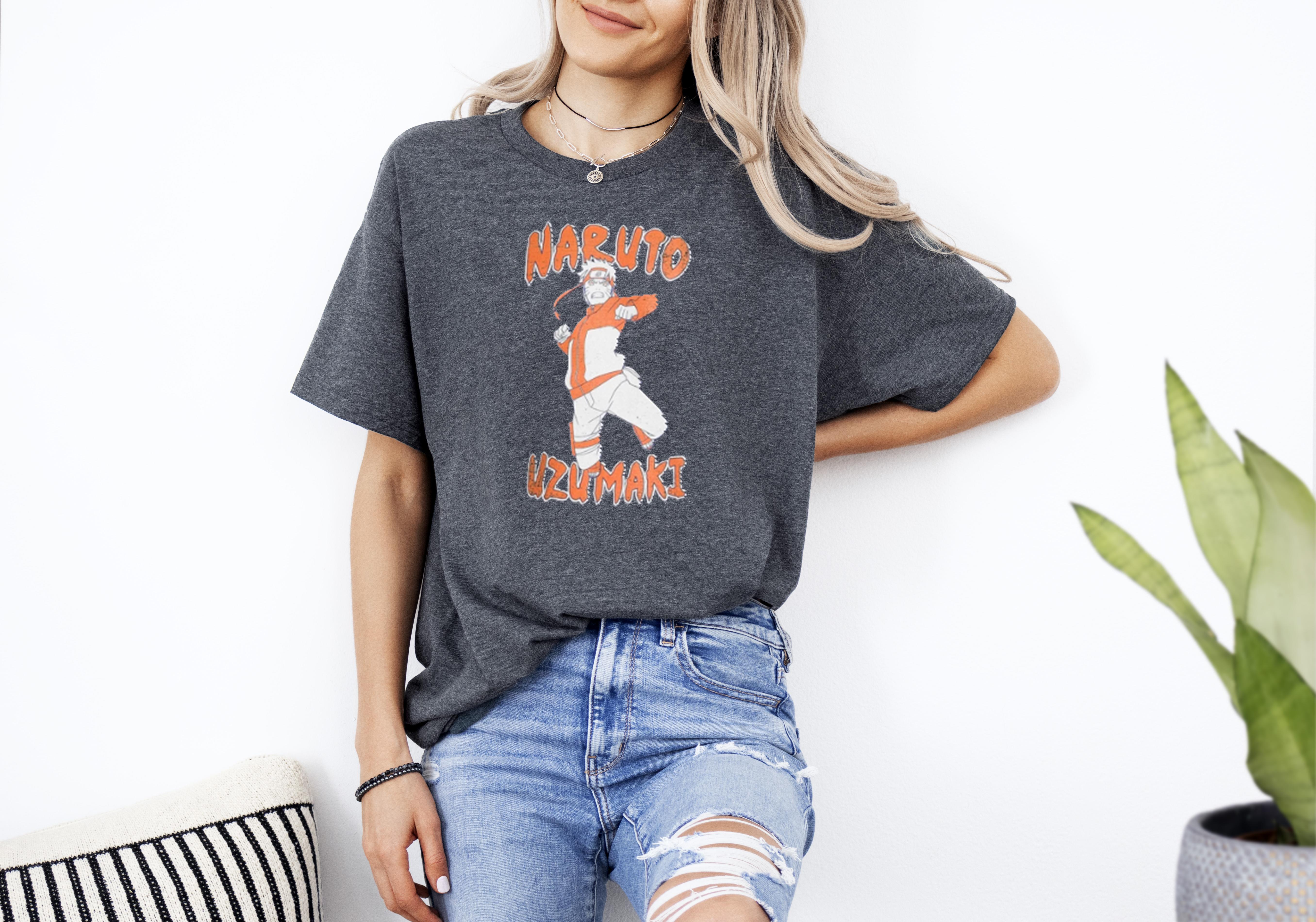 Naruto Men's & Big Men's Uzumaki Anime Graphic unisex t-shirts, Naruto ...