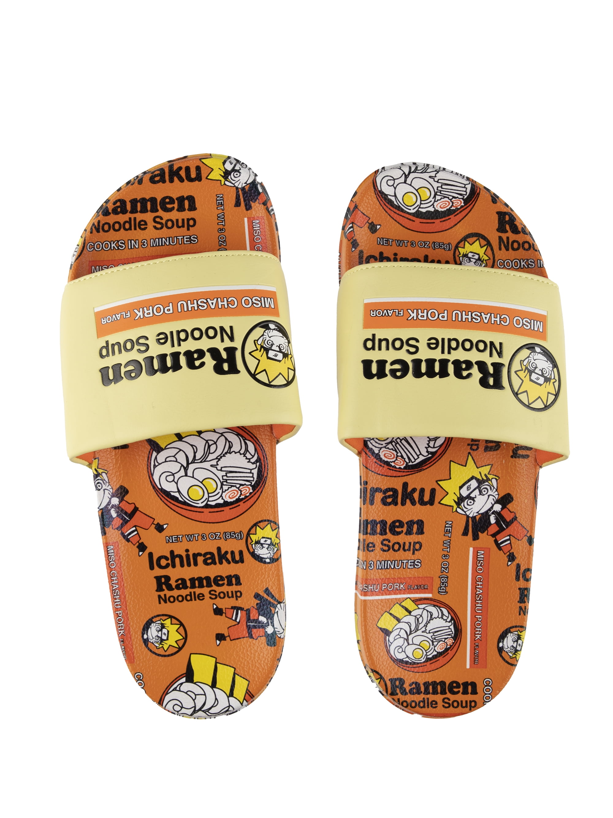 Naruto Slide Sandals - Comfortable Ramen-Inspired Footwear - Walmart.com