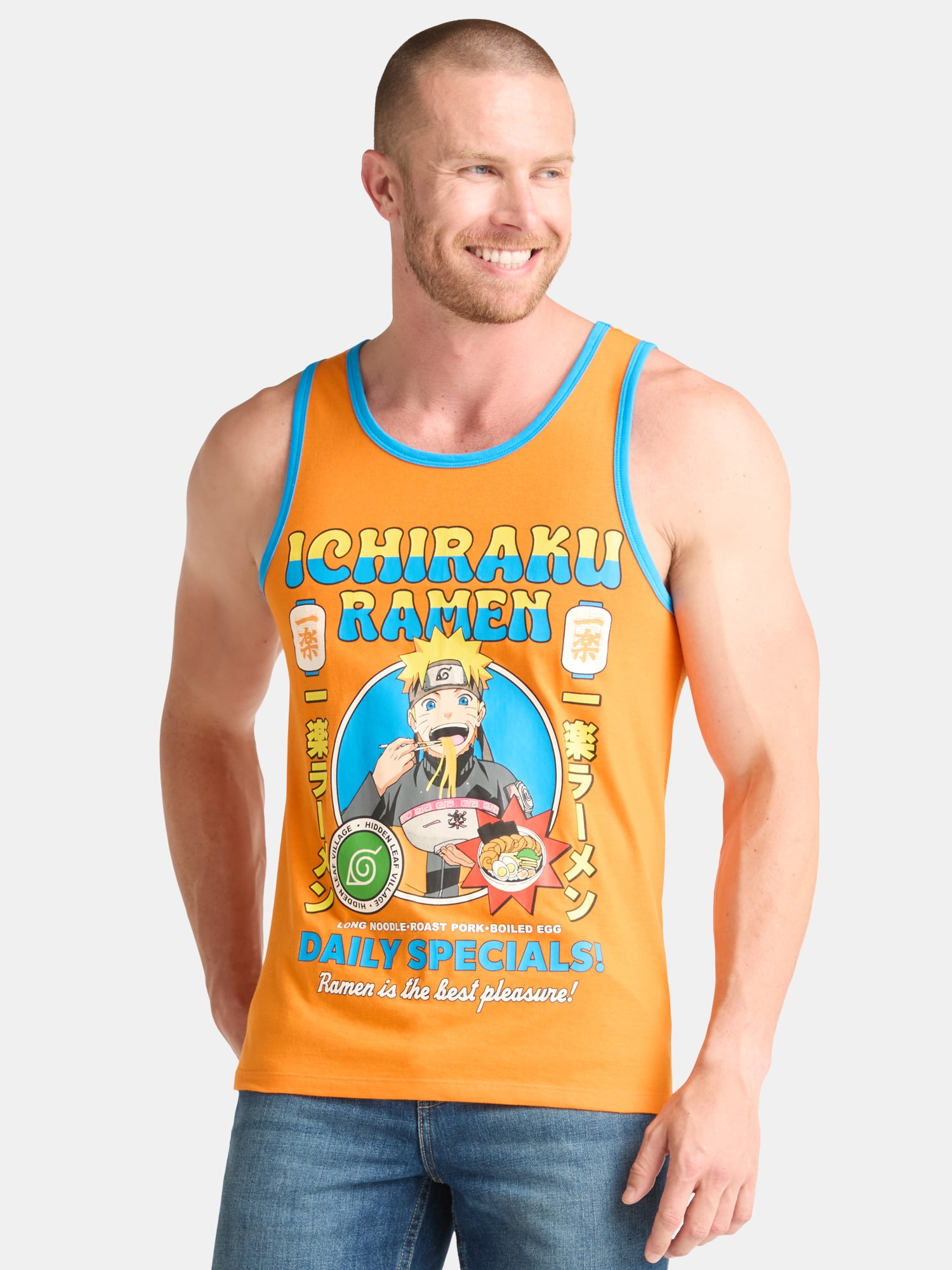 Naruto Men's and Big Men's Graphic Tank Top, Sizes S-3XL - Walmart.com