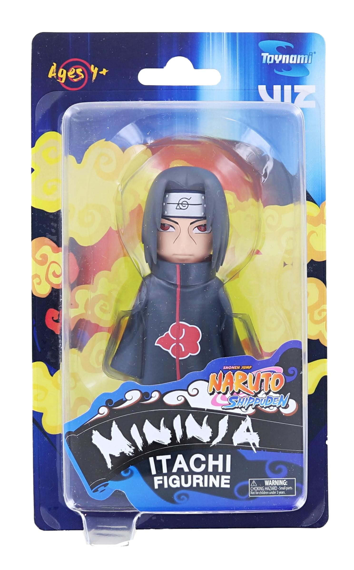 Naruto Mininja Series 1 Itachi Uchiha PVC Figure, 4 Inches, Collectible ...