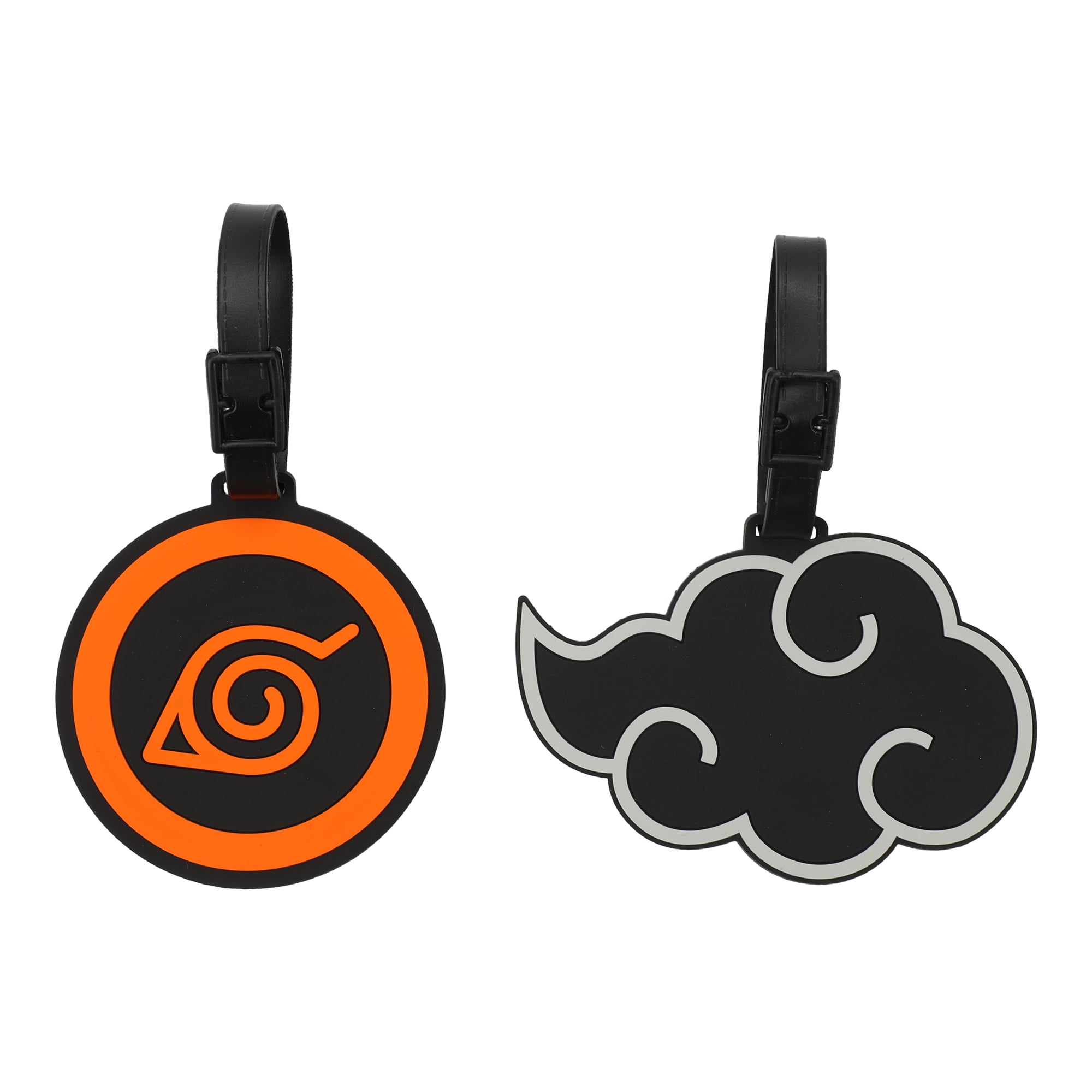 Naruto Anime Series Molded Rubber Luggage Tag Set - 2-Pack - Walmart.com