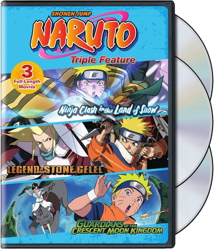 Naruto Movies Triple Feature (DVD), Viz Media, Anime - Walmart.com