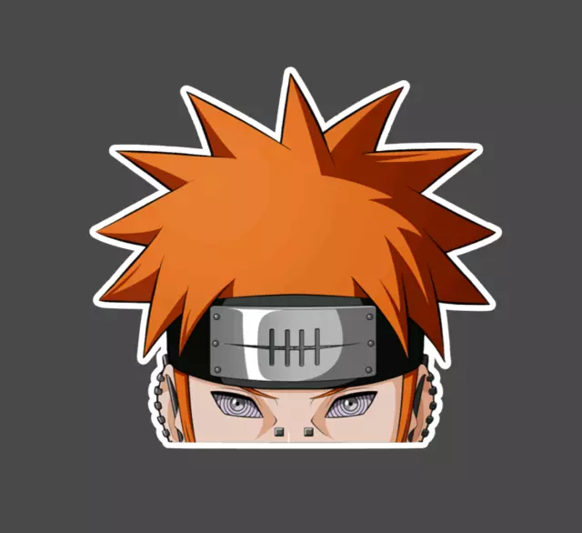Naruto Nagato Pain Sticker Phone Decal Water Bottle Stickers Car Decals ...