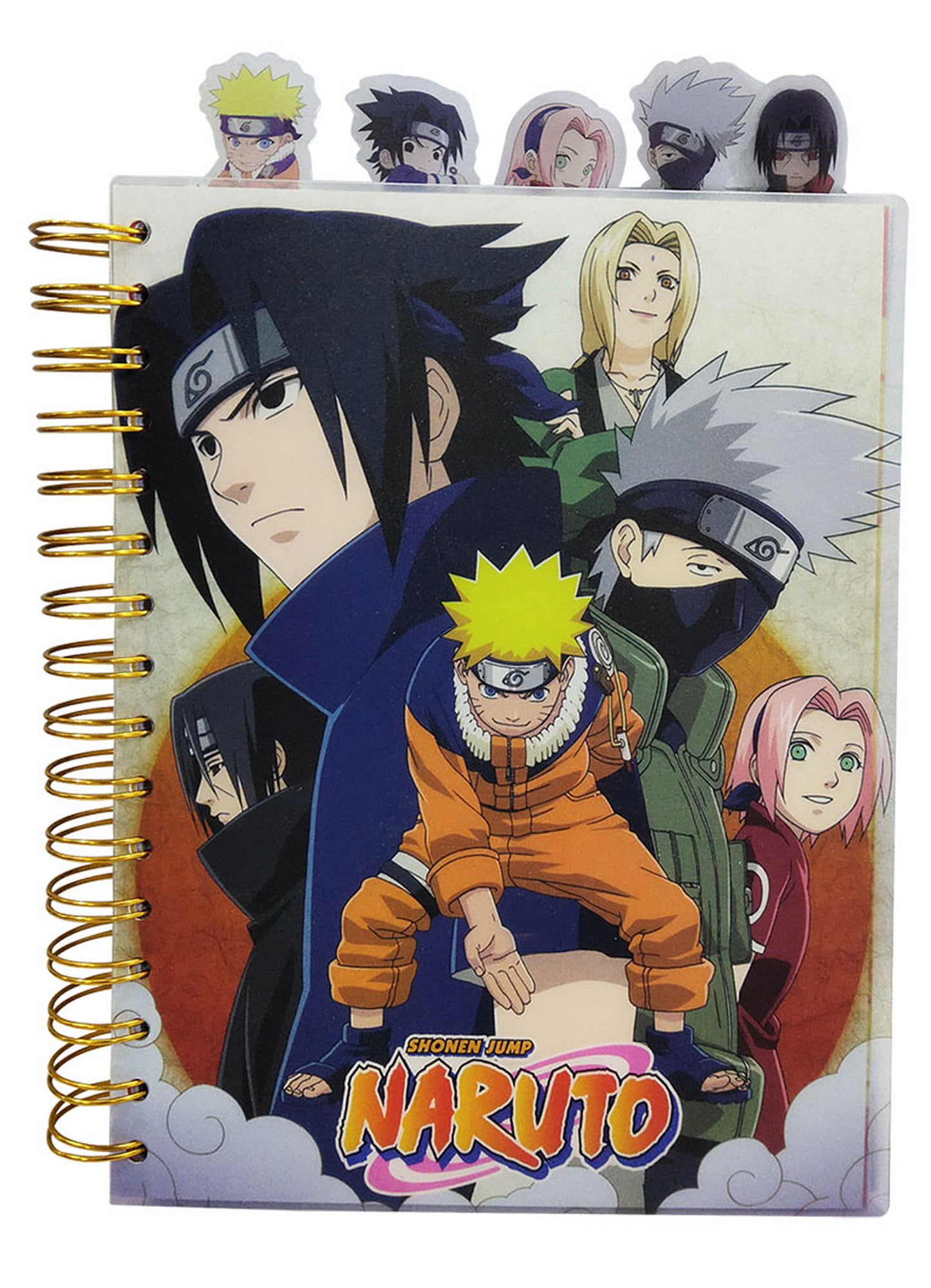 Naruto - Naruto Tabbed Notebook Great Eastern Entertainment - Walmart.com