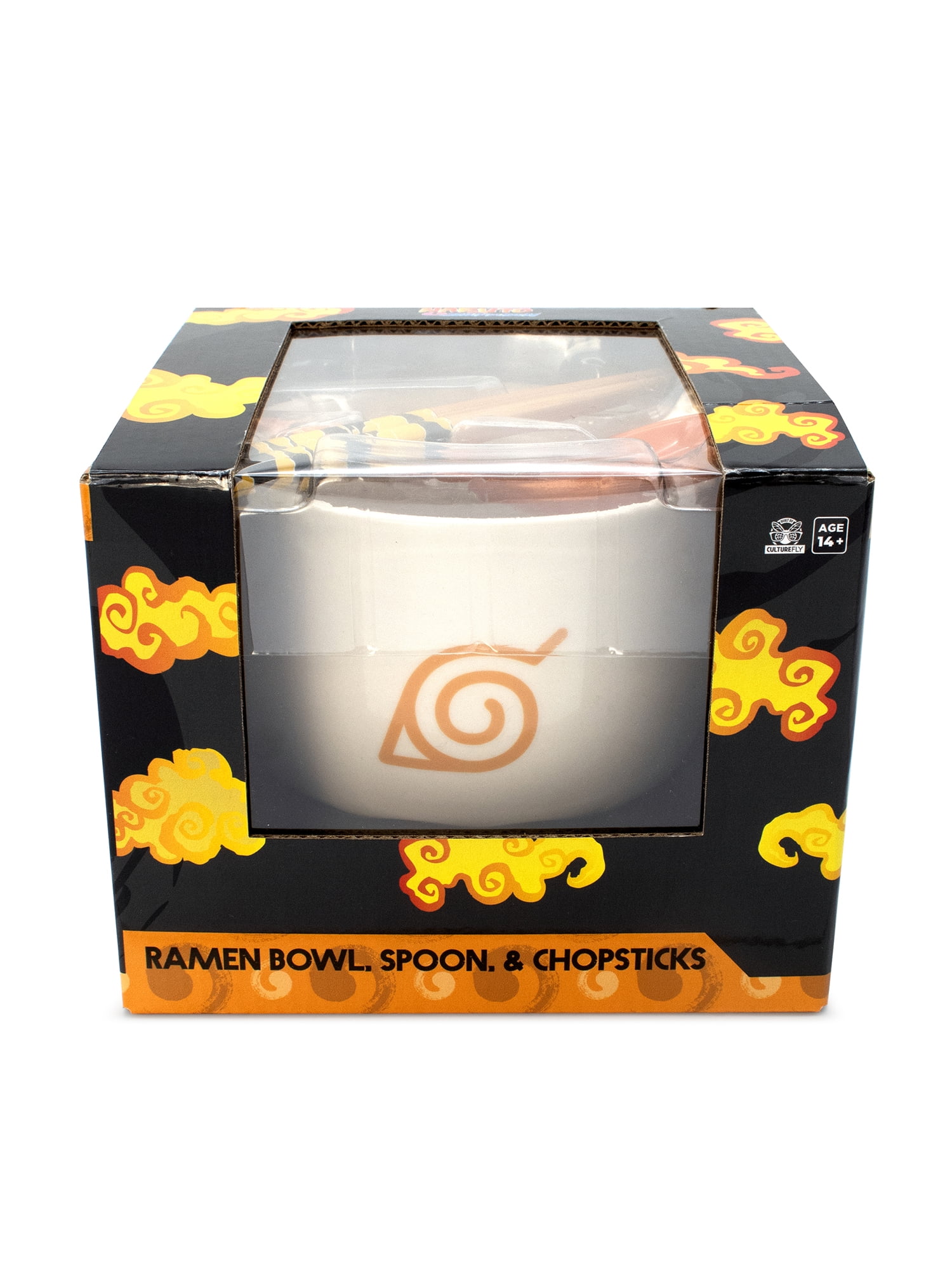 Naruto Ramen Bowl Bundle with Spoon and Chopsticks - Walmart.com