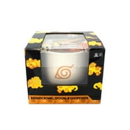 Naruto Kakashi Anime Ramen Bowl 20 oz With Chopsticks - Noodle Soup Set ...
