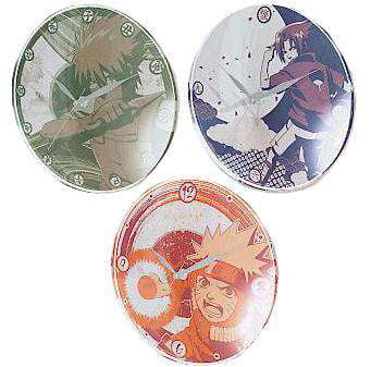 Naruto Set of 3 Wall Clocks - Walmart.com