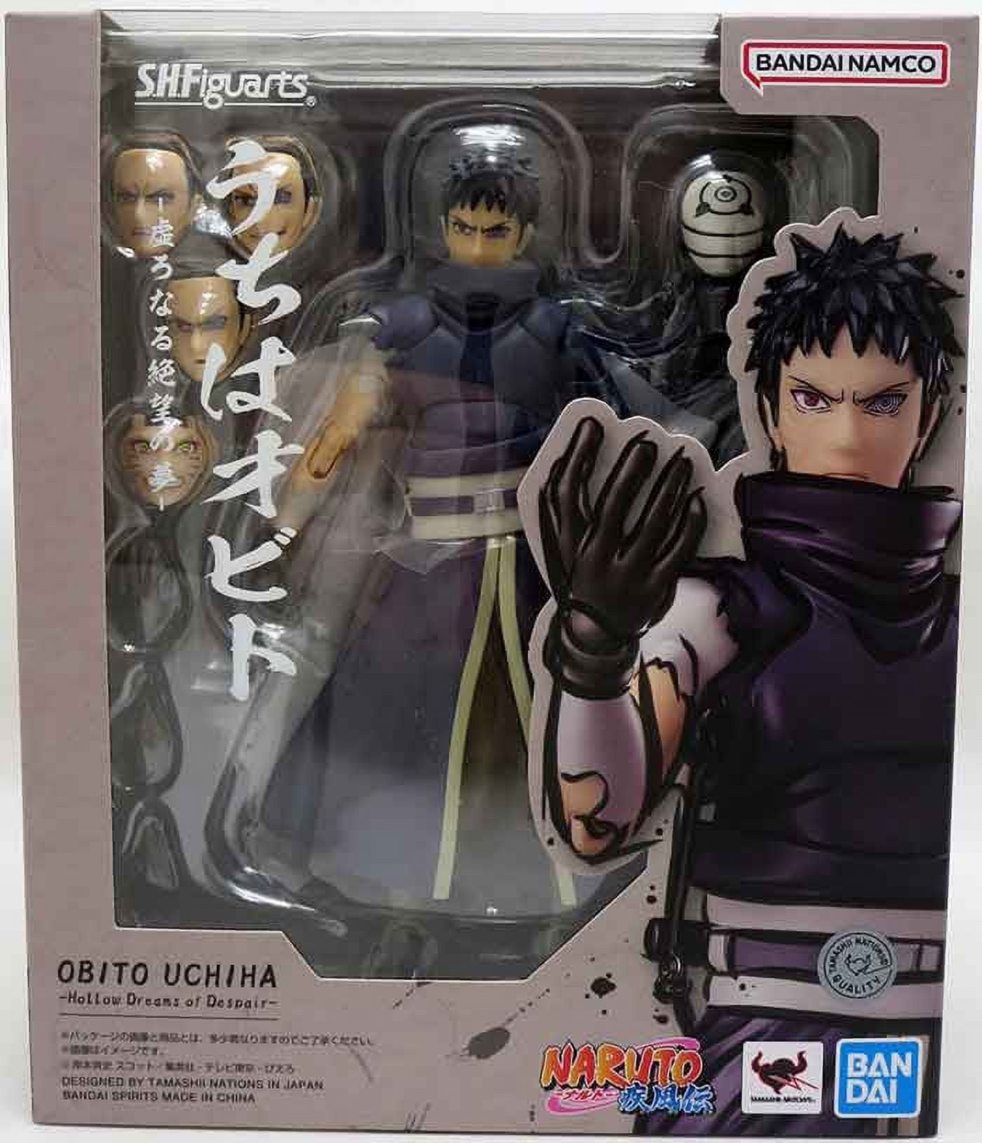 Naruto Shippuden 6 Inch Action Figure S.H. Figuarts - Obito Uchiha ...