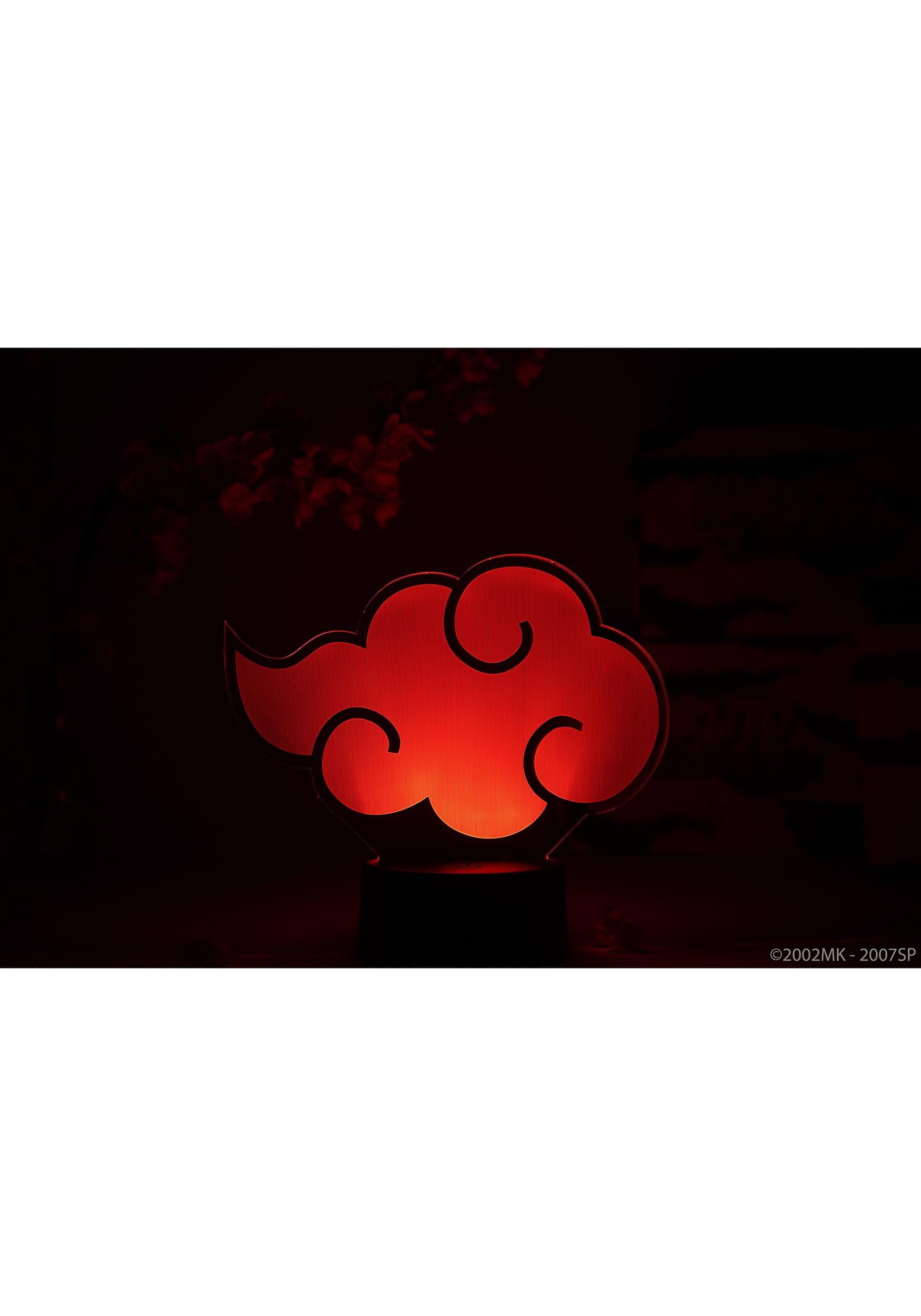Naruto Shippuden Akatsuki Cloud Otaku Lamp - Walmart.com