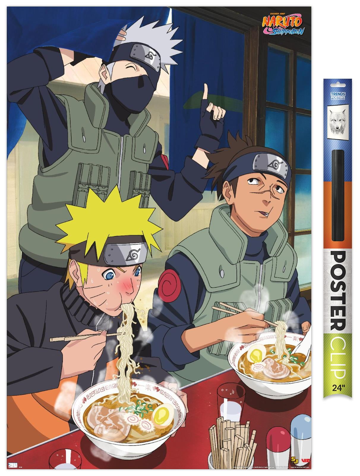 Naruto Shippuden - Food Wall Poster, 22.375" x 34" - Walmart.com