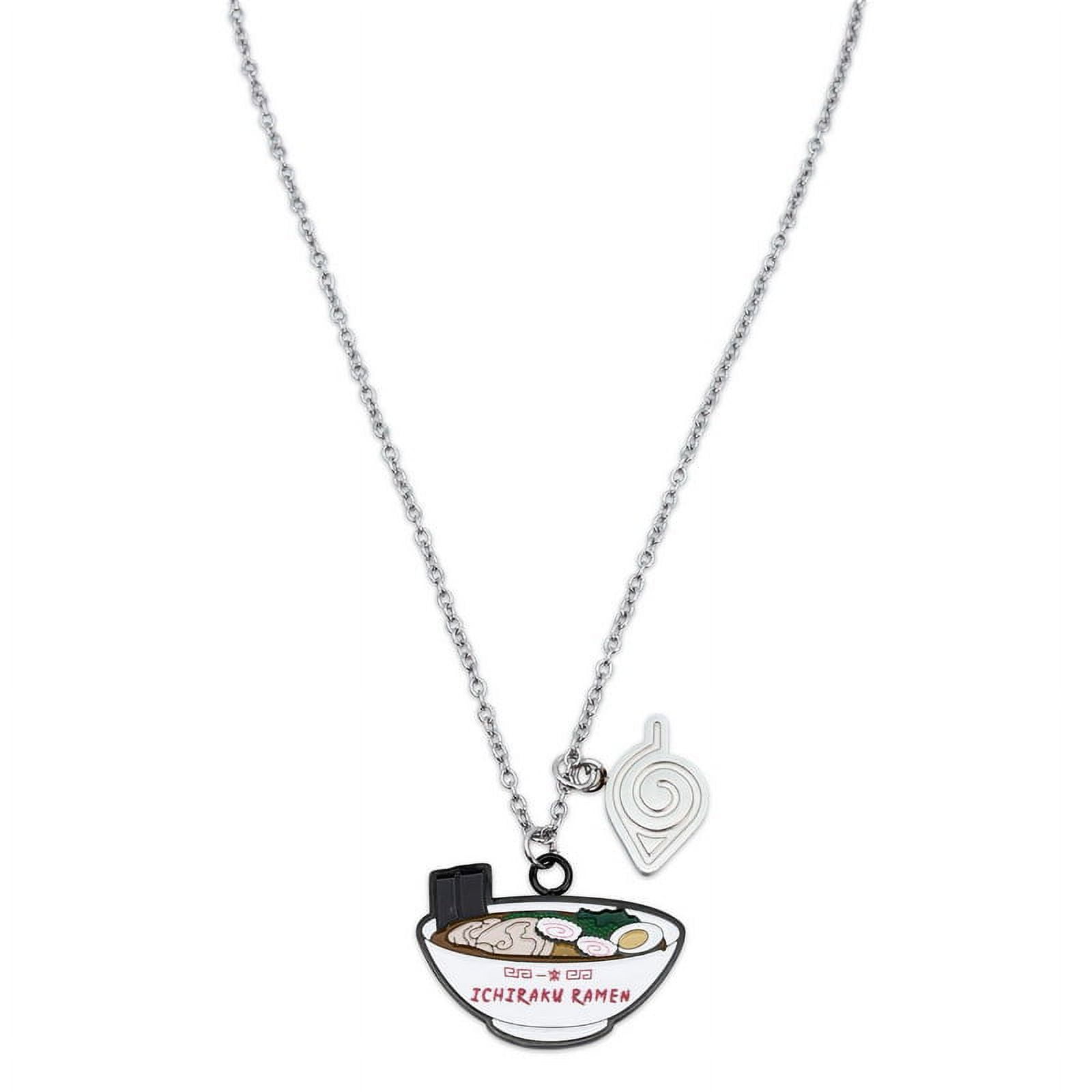 Naruto Shippuden Ichiraku Ramen Metal Enamel Pendant Necklace with ...