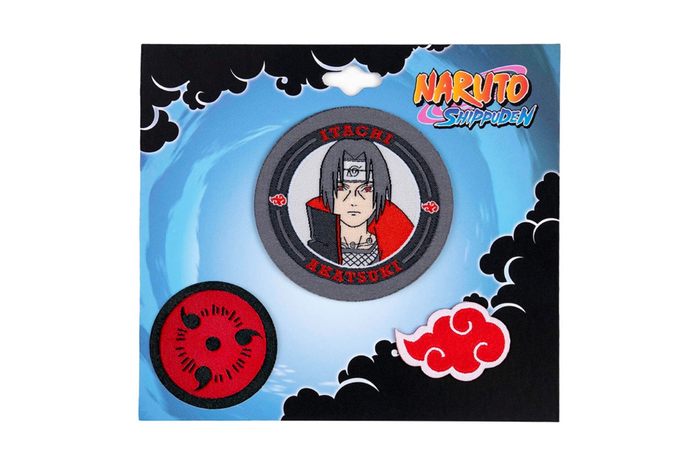 Naruto Shippuden Itachi Patches 3 Pack - Walmart.com