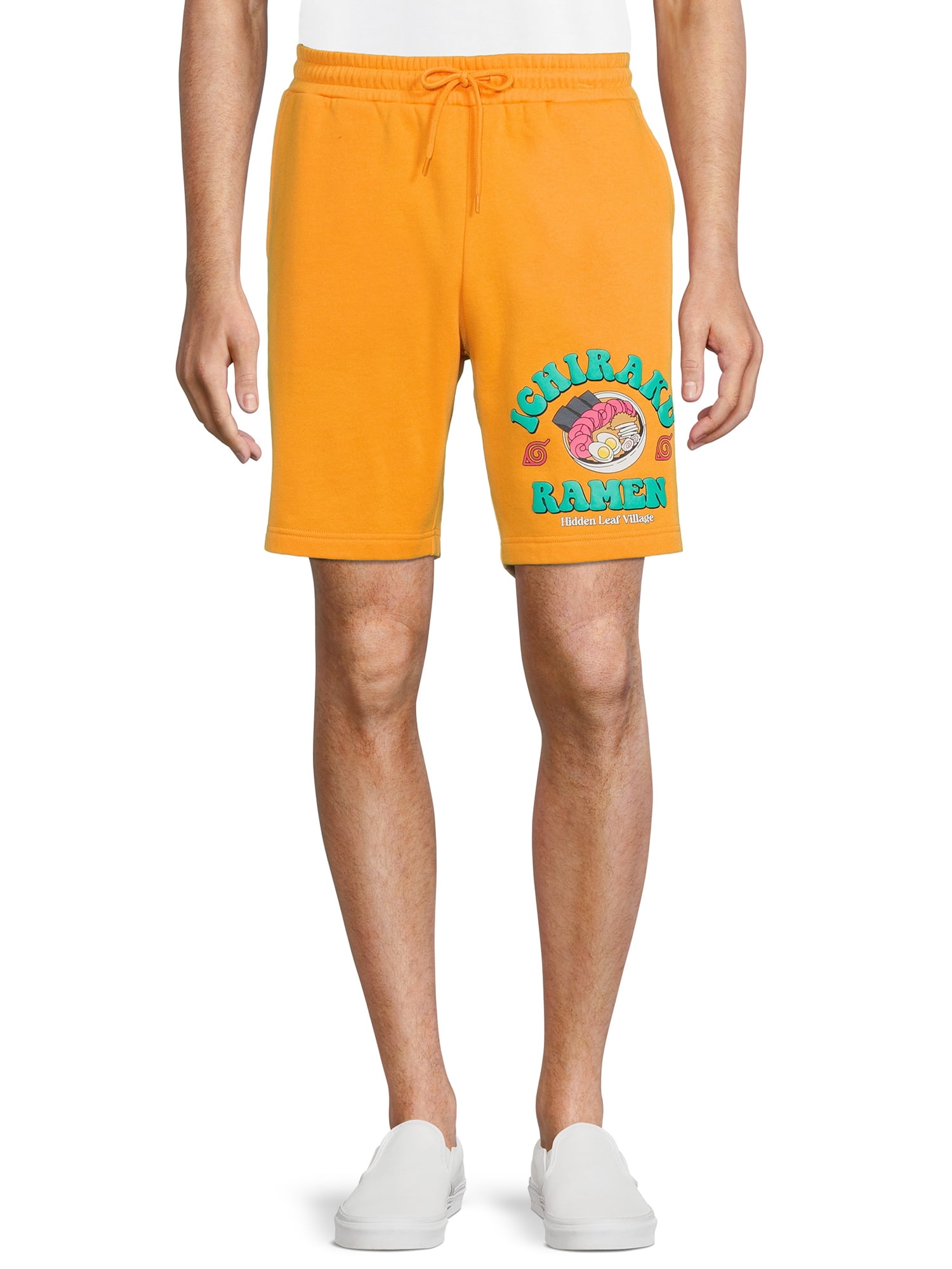 Naruto Shippuden men's Ichiraku Ramen Jogger Shorts - Walmart.com