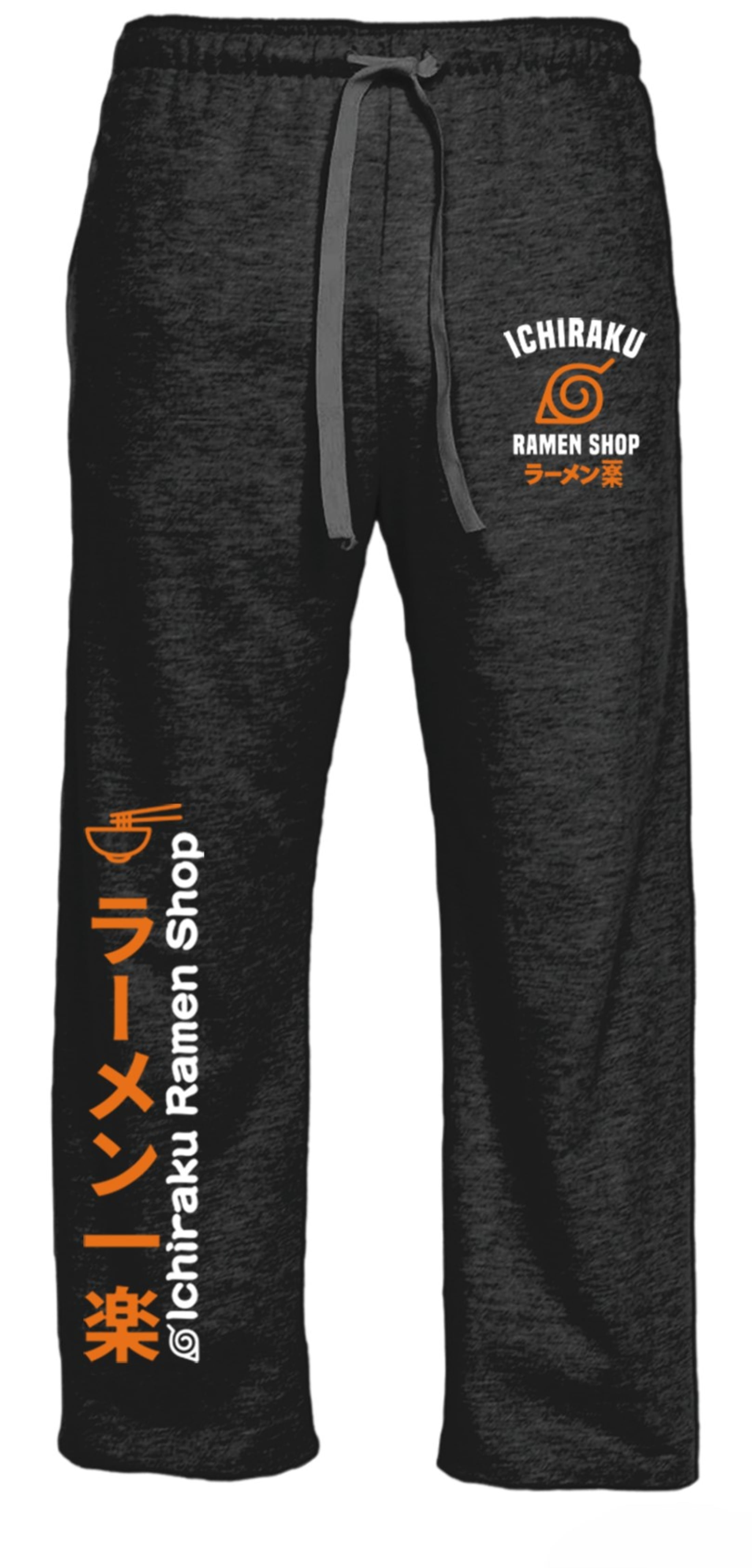 Naruto Shippuden Men's Lounge Pants Ichiraku Ramen Shop Kanji Anime ...