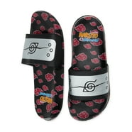 Naruto Akatsuki Men's Comfort Slide Sandals - Walmart.com