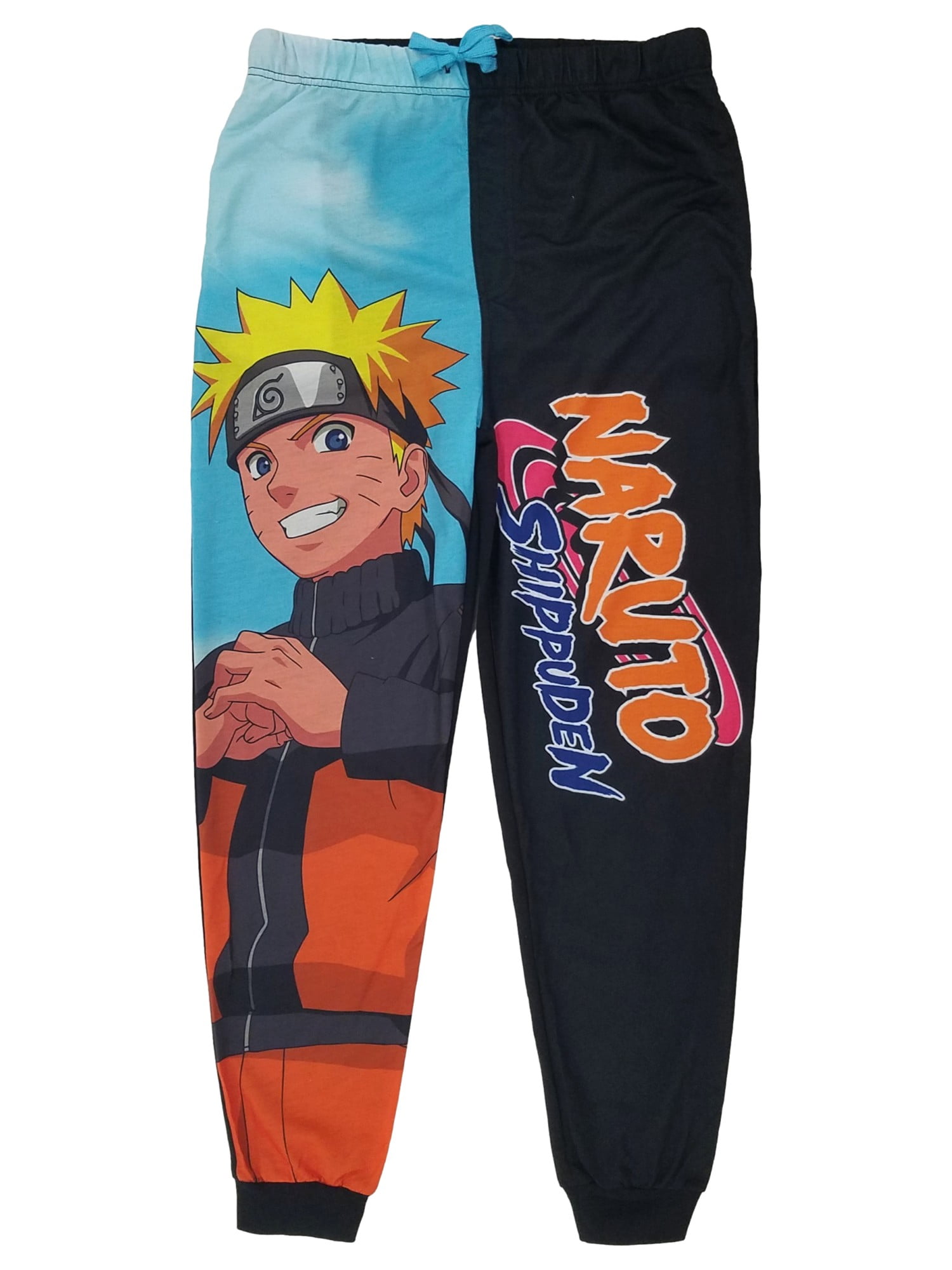Naruto Shippuden Mens Anime Graphic Jogger Style Sleep Pants Pajama ...