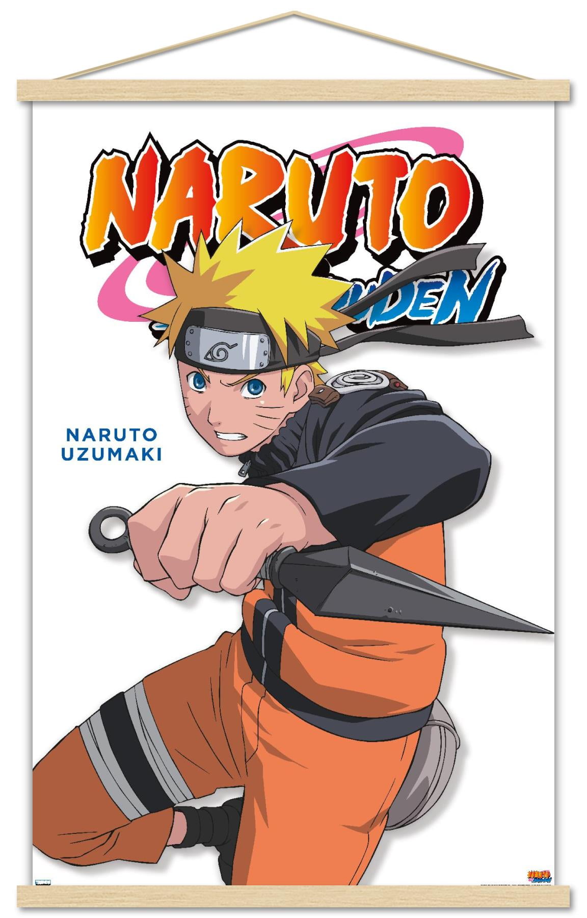 Naruto Shippuden - Naruto Feature Series Wall Poster with Magnetic ...