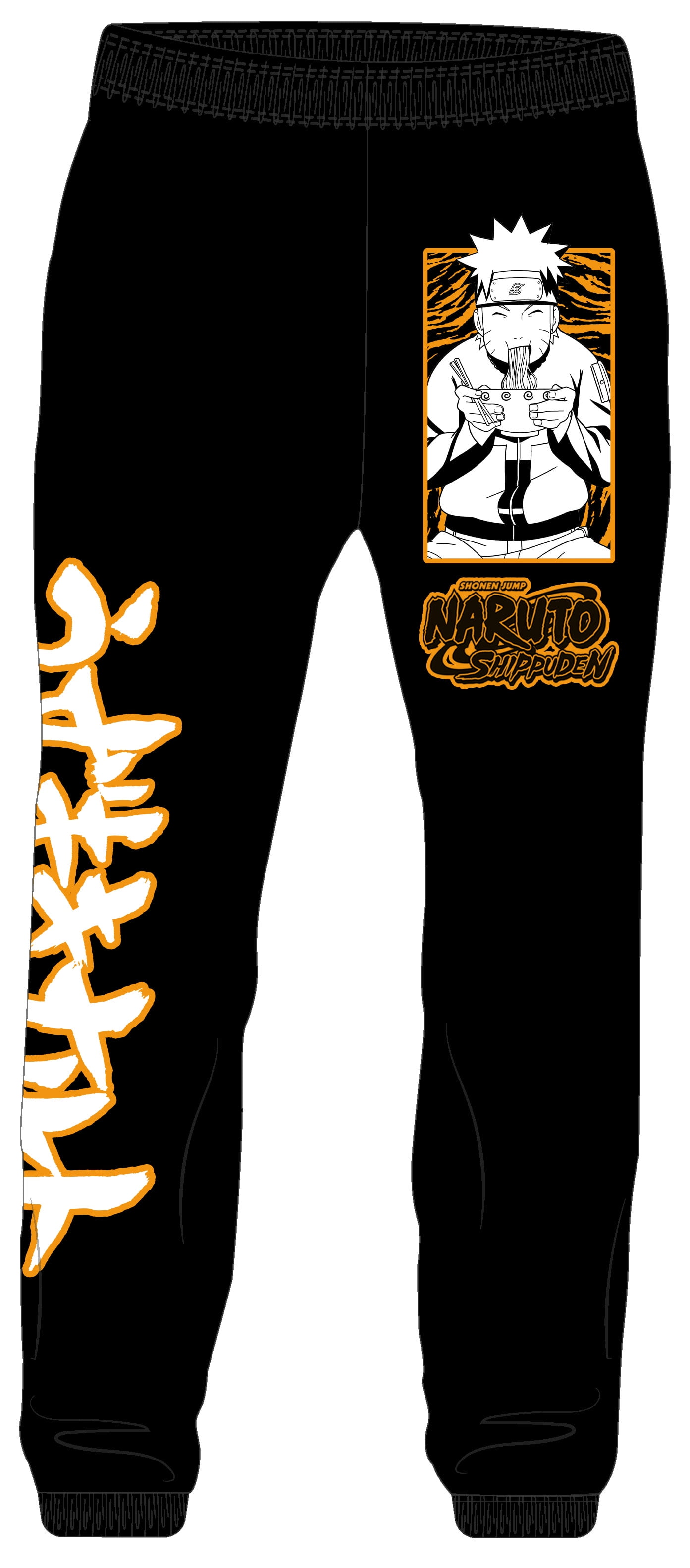 Naruto Shippuden Naruto Ramen Men's Black Jogger Pants-XS - Walmart.com