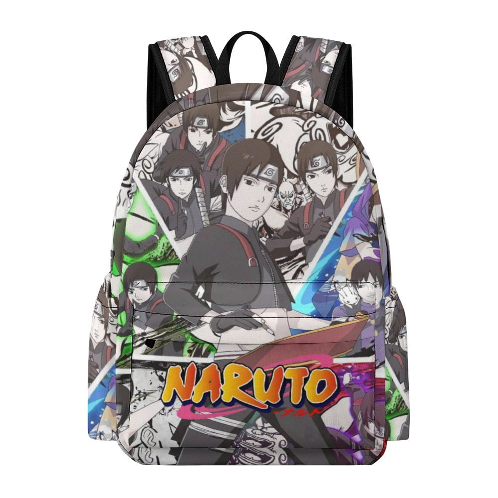 Naruto Shippuden: Naruto, Sasuke and Sakura School Bag Double Backpack ...