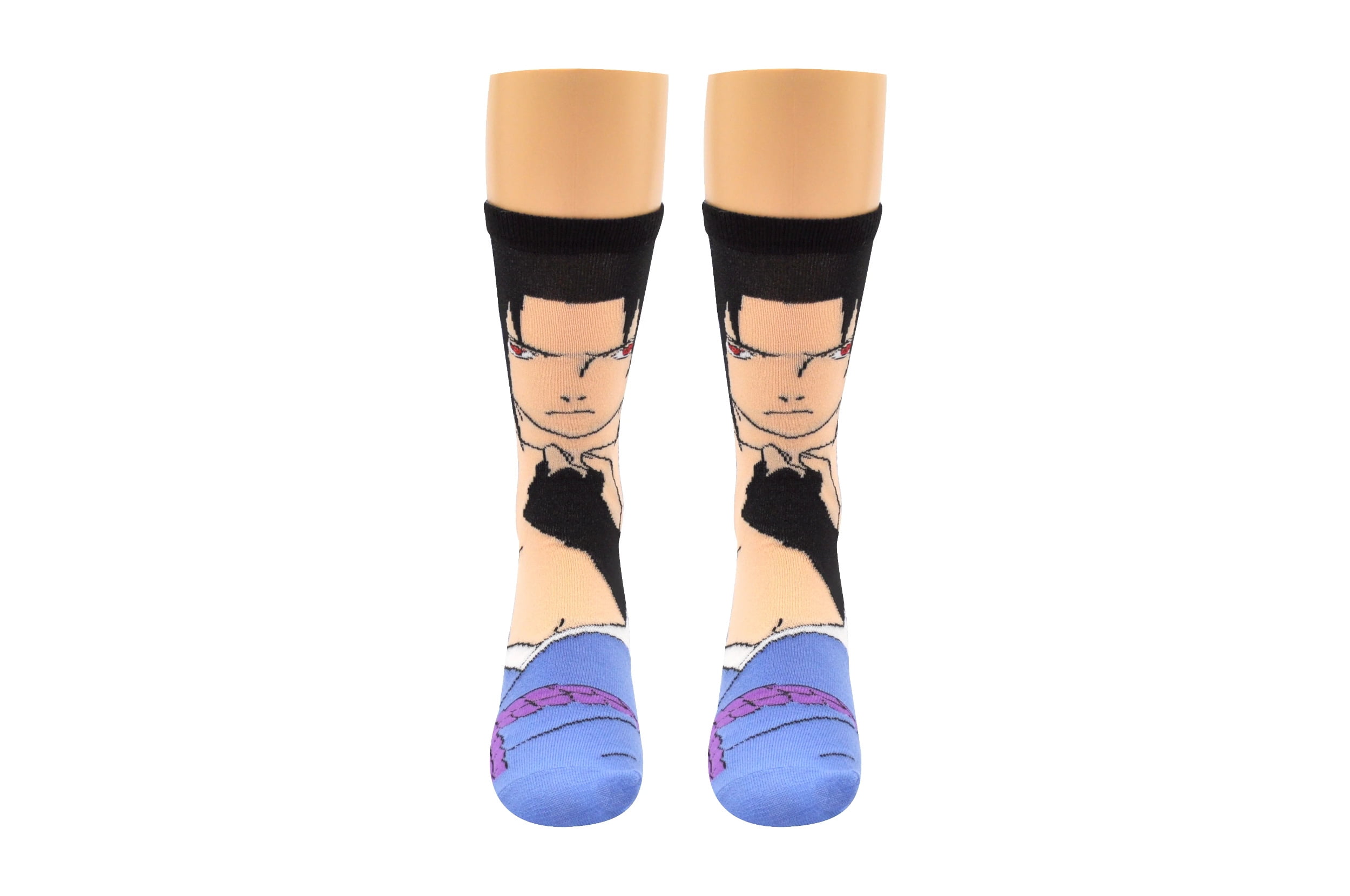 Naruto Shippuden Sasuke Crew Socks - Walmart.com