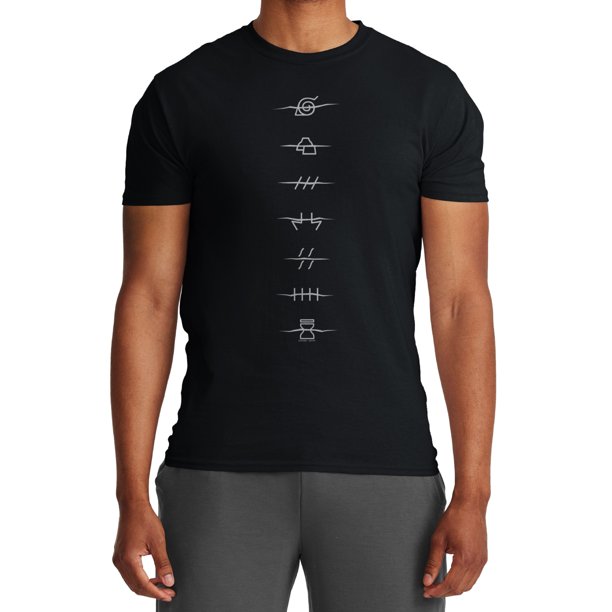 Naruto Shippuden T-Shirt - Village Symbols - Walmart Business Supplies